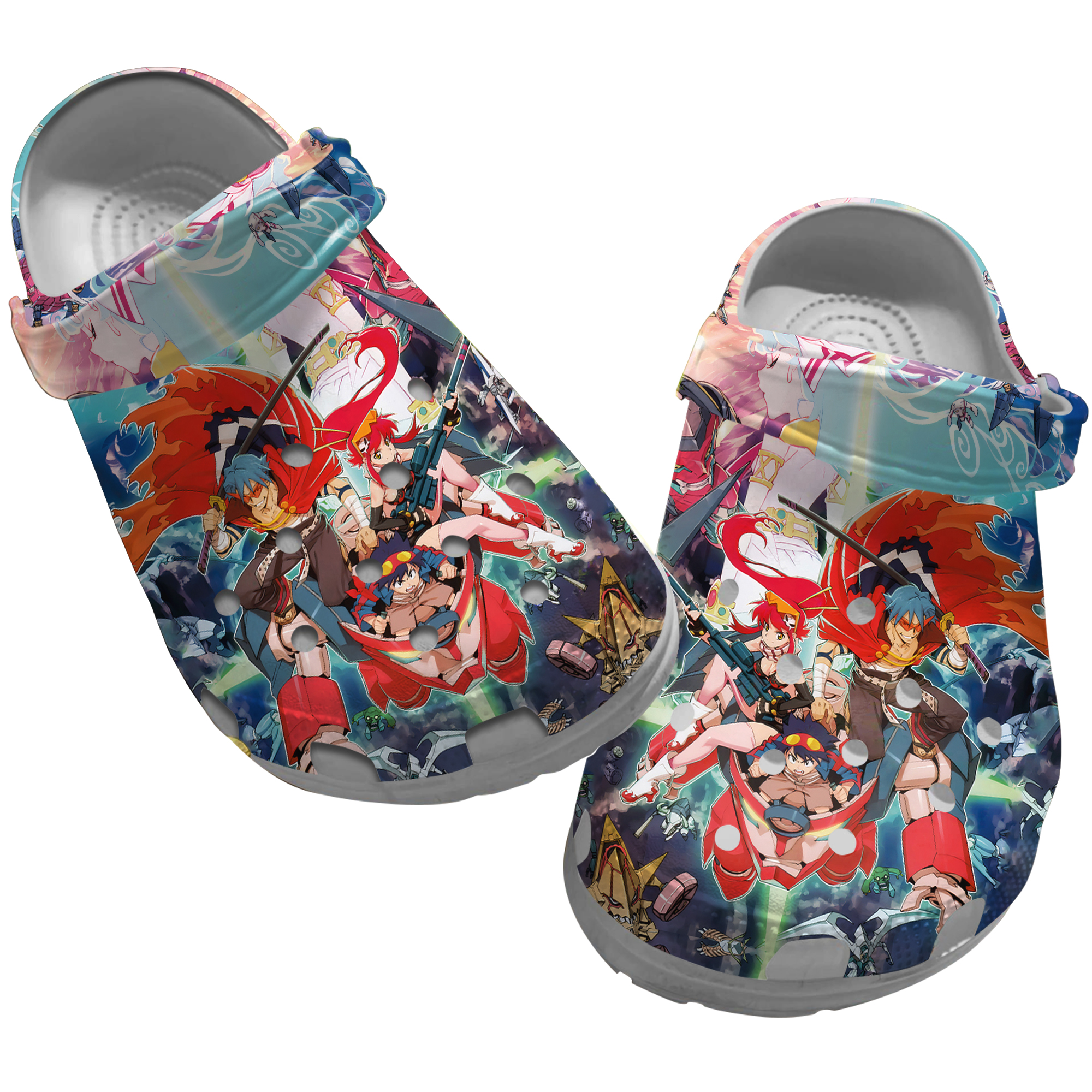 Anime Crocs, Gurren Lagann Crocs, Gurren Lagann Clog Shoes U - Inspire ...