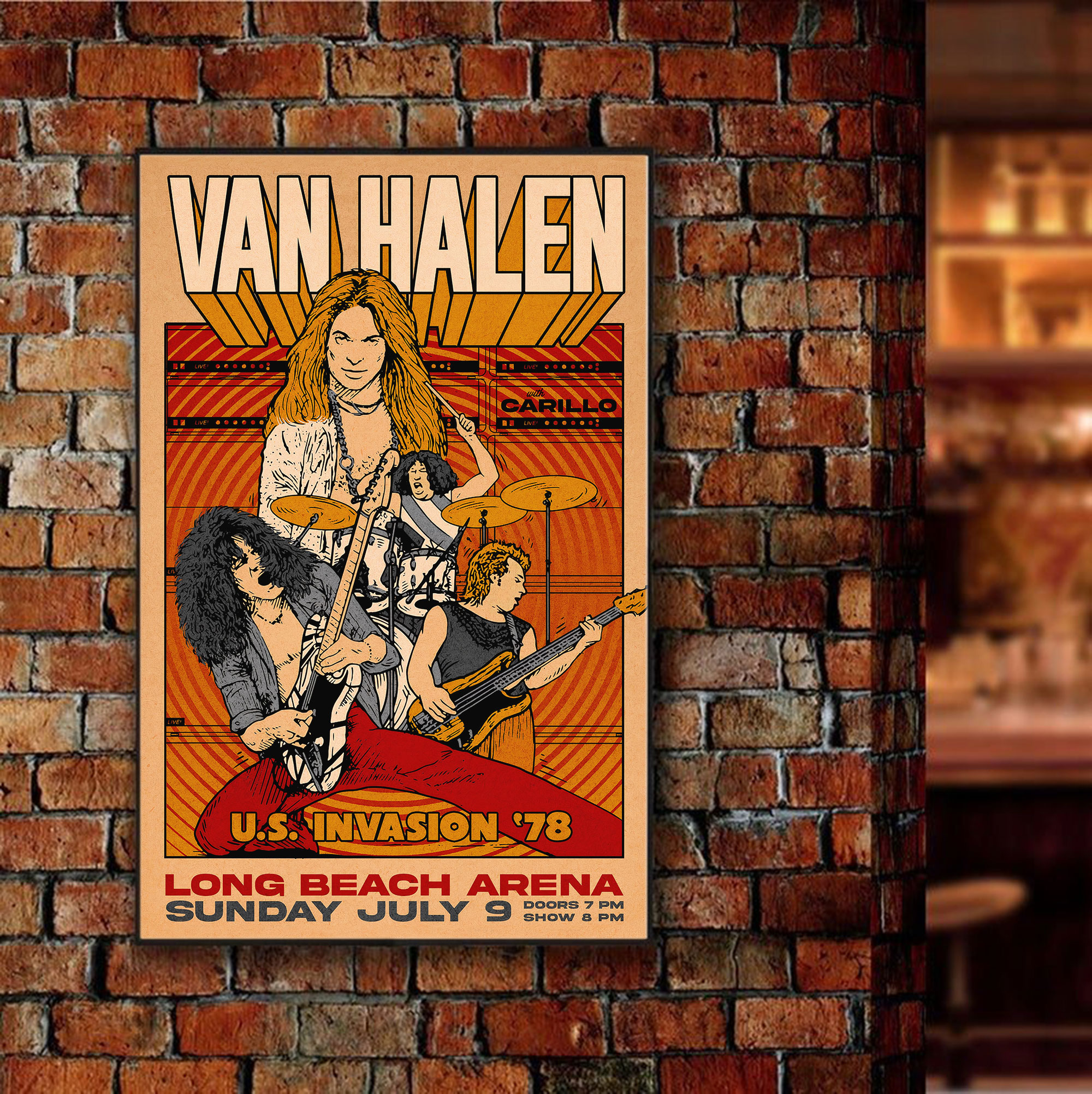 Eddie Van Halen Poster, Voice Of Van Halen Poster, Hard Rock - Inspire ...