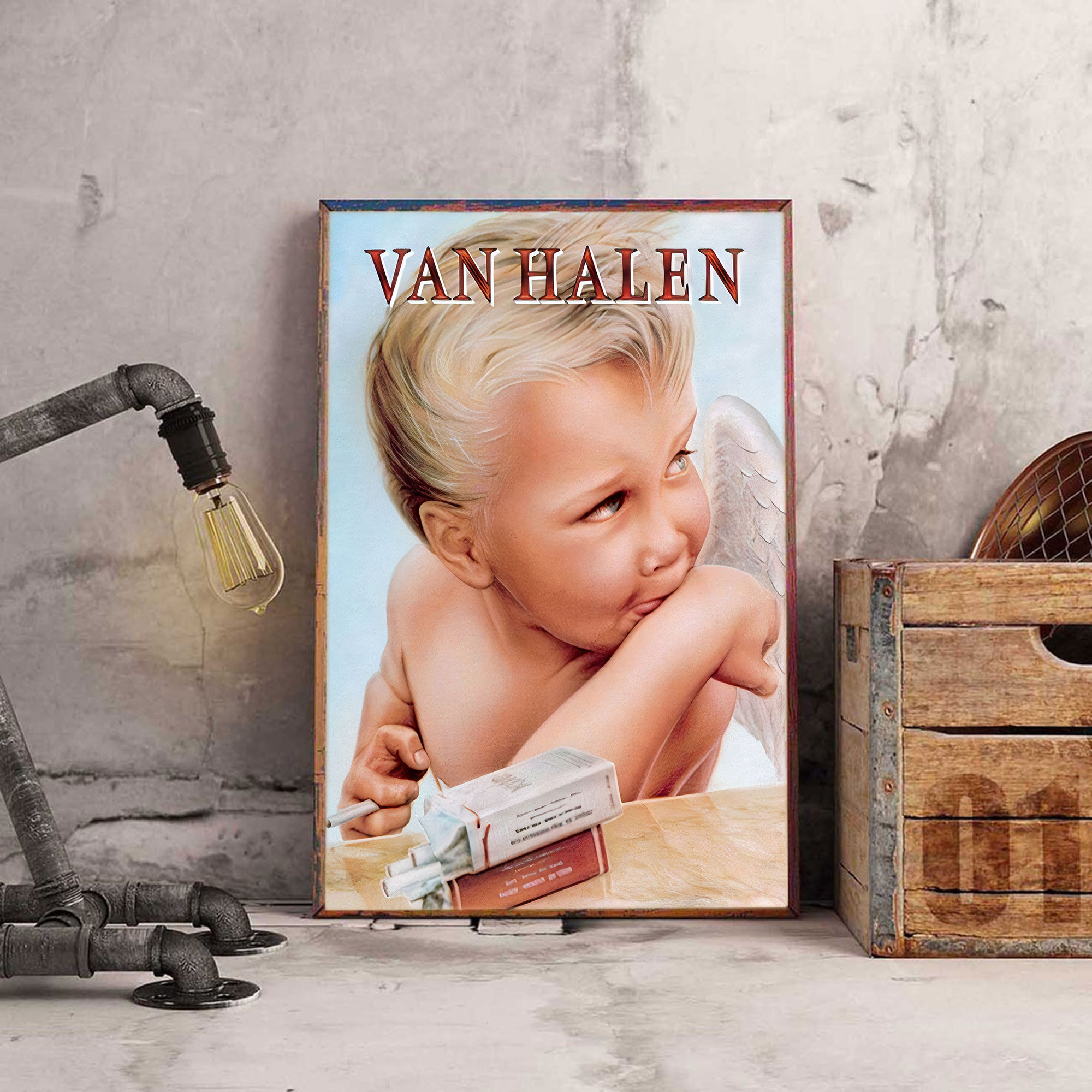 Eddie Van Halen Poster, Eddie Van Halen A Musical Pioneer Po | Inspire ...