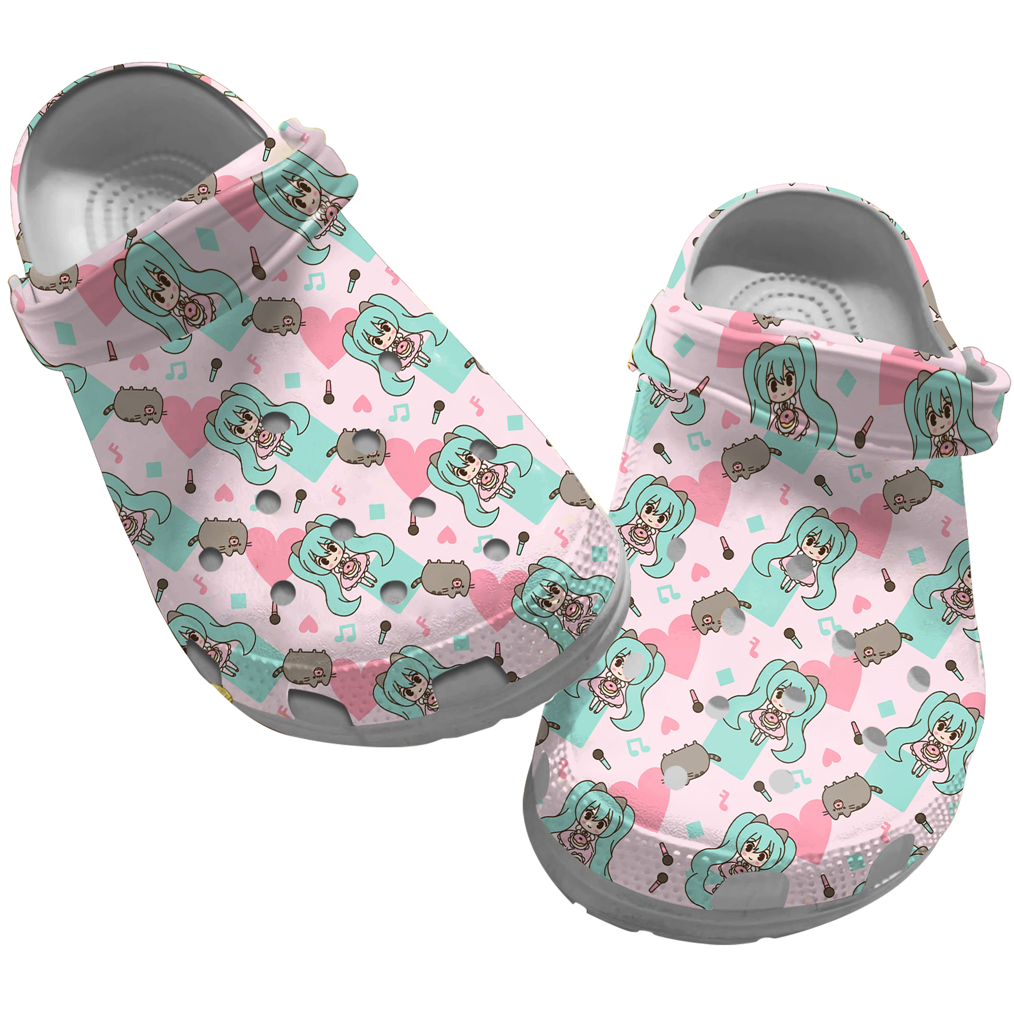 Hatsune Miku Crocs, Anime Sandals, Anime Crocs, Hatsune Miku | Inspire ...
