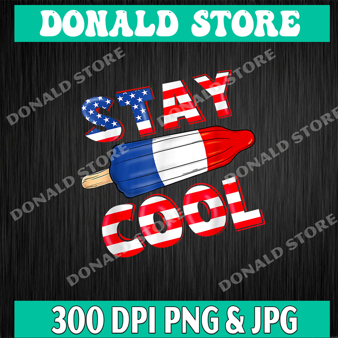 Summer Popsicle Stay Cool 4th Of July Bomb Retro 80s Pop Png | Inspire ...