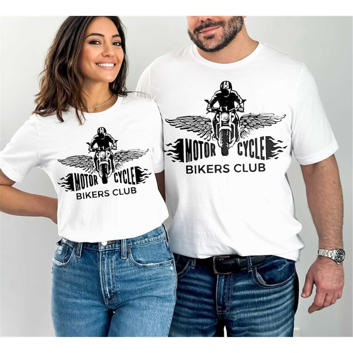 Motorcycle Biker Club Shirt, Custom Motorcycle Club Clothing | Inspire ...