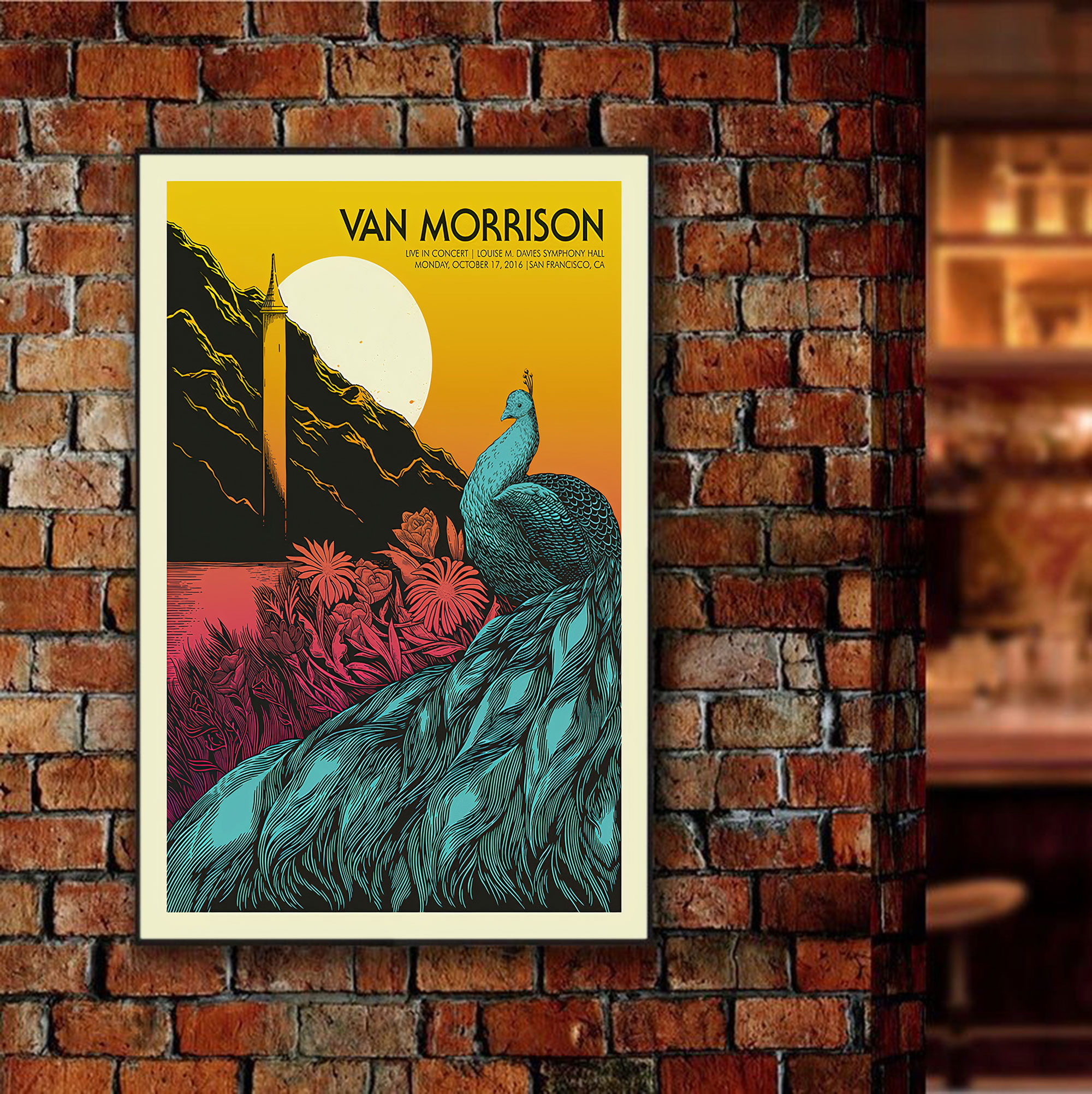 Van Morrison Poster, Van's Songbook Showcase Poster, Rock Po | Inspire ...