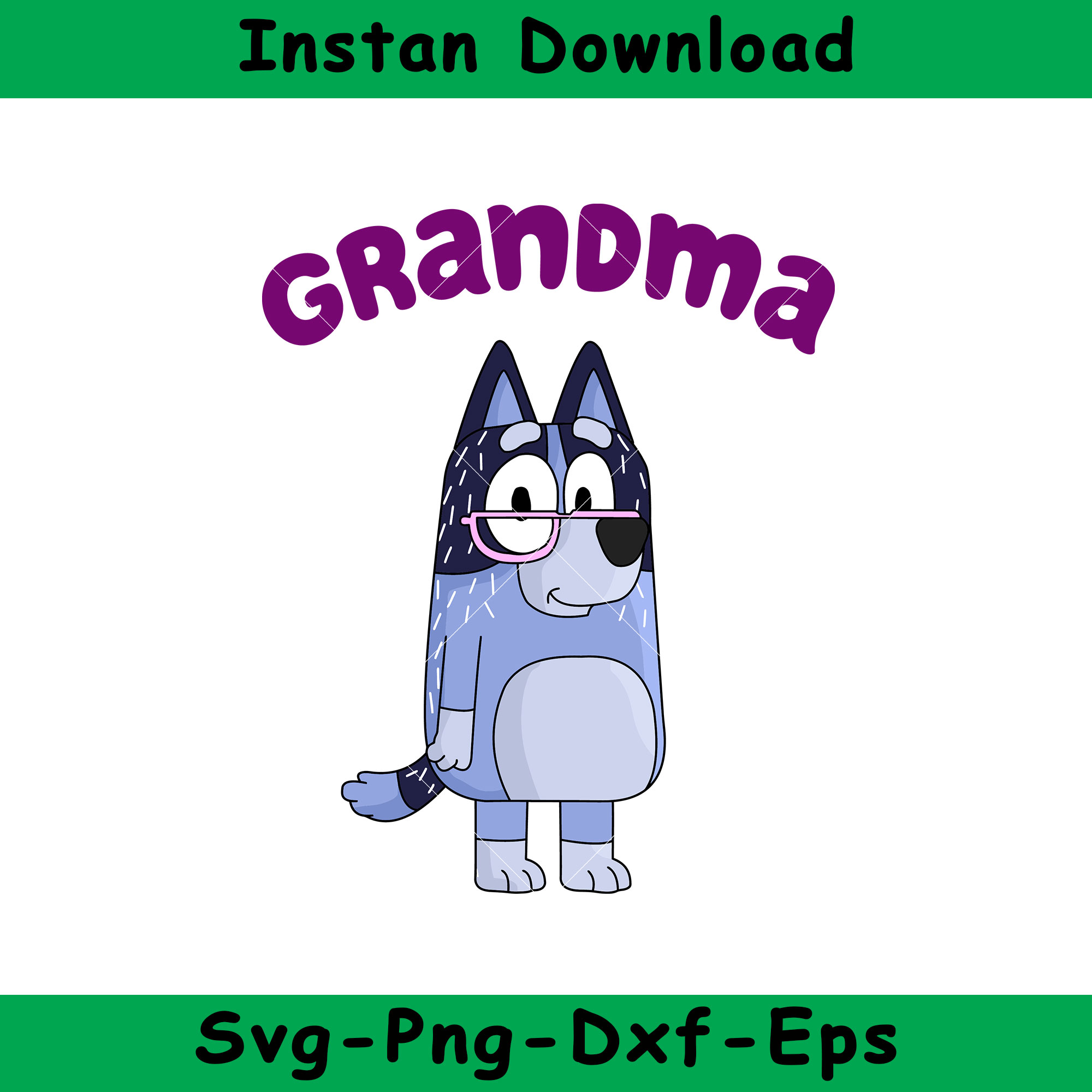 Bluey Bingo Svg, Bluey, Blue, Bluey Svg, Blue Dog, Bluey Family ...