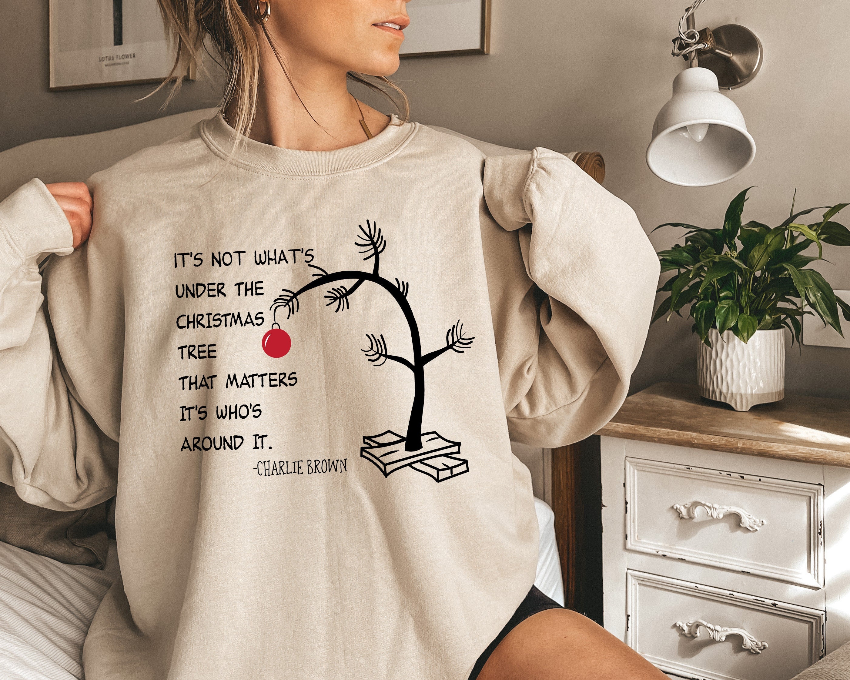 Its Not Whats Under The Tree That Matters, Christmas Sweatsh | Inspire ...