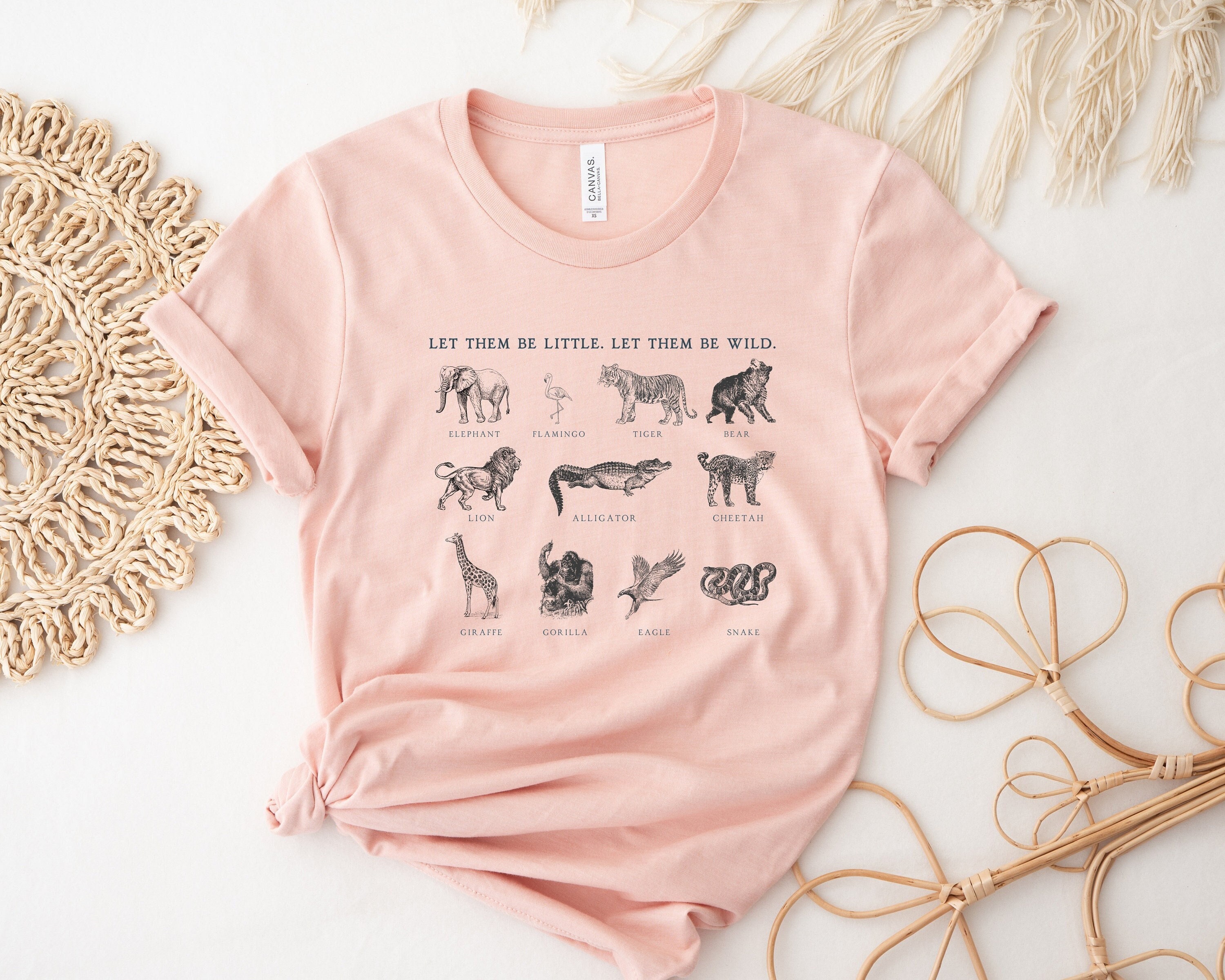 Let Them Be Little, Let Them Be Wild, Zoo Vacation Shirt, Wi | Inspire ...