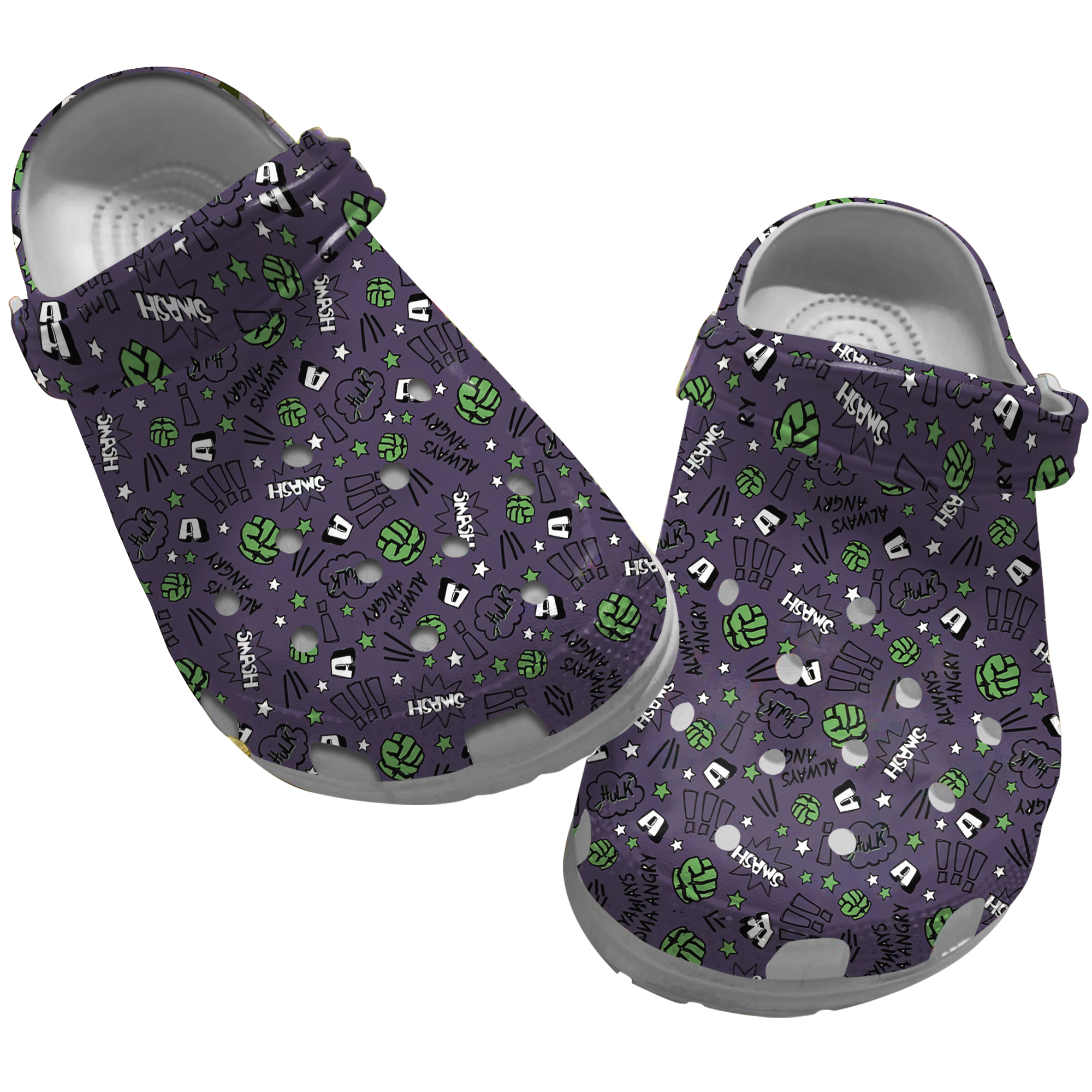 Hulk Crocs, Movie Sandals, Movie Crocs, Hulk, Hulk Clog Shoe - Inspire ...