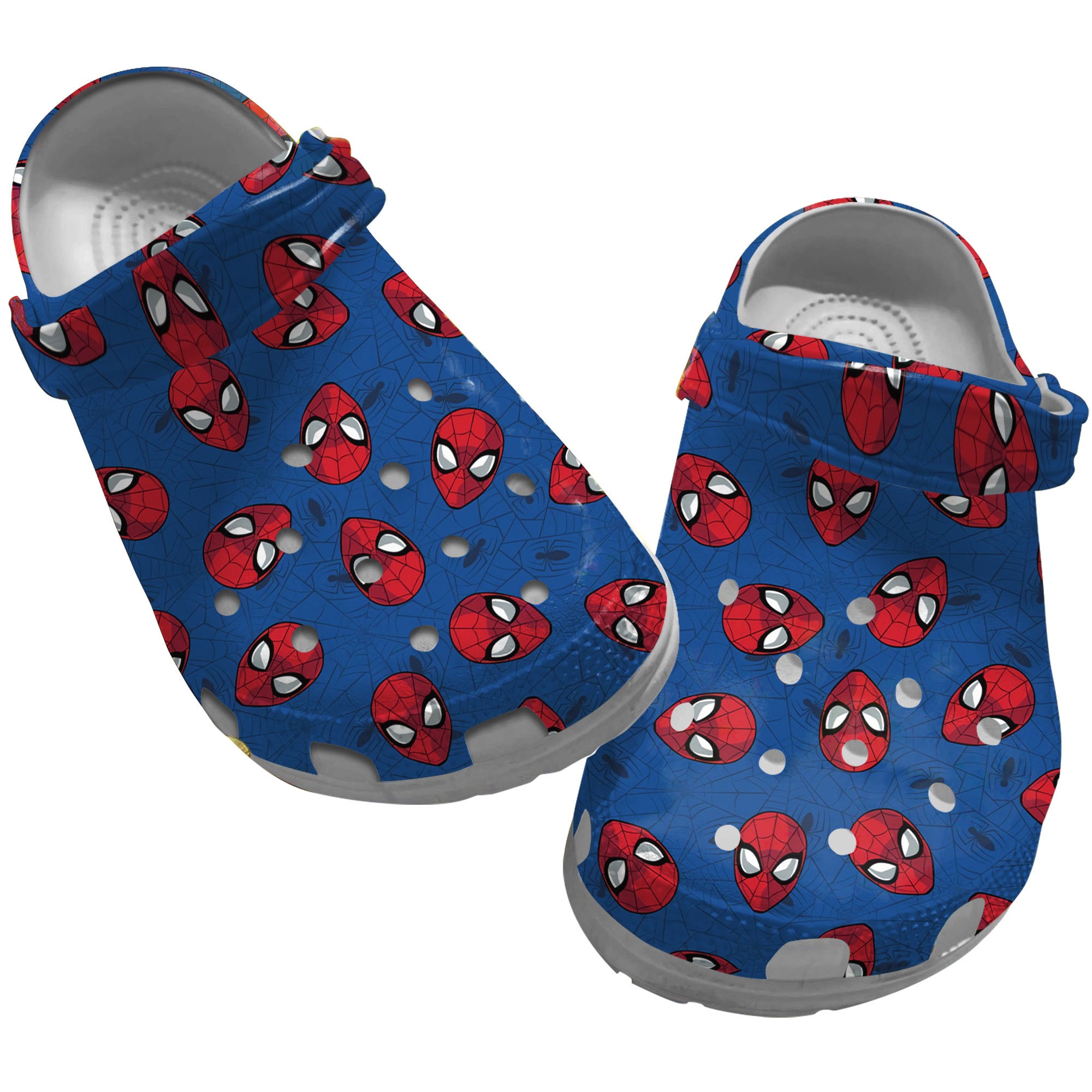 Movie Crocs, Spiderman Crocs, Spiderman Clog Shoes Unisex, M | Inspire ...