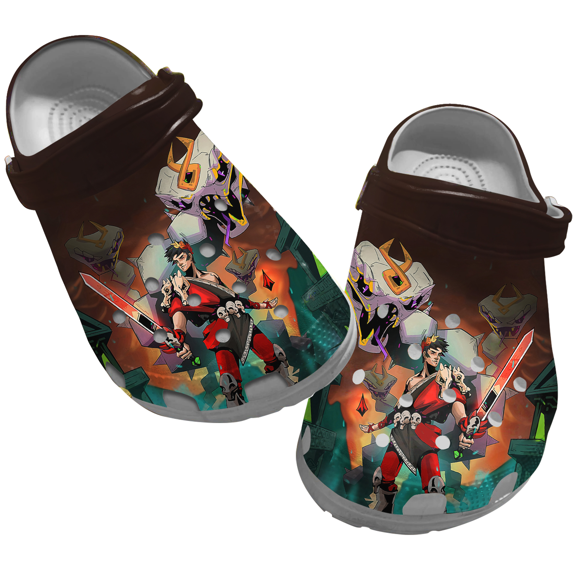 Game Crocs, Hades Crocs, Hades Clog Shoes Unisex, Game Sanda | Inspire ...