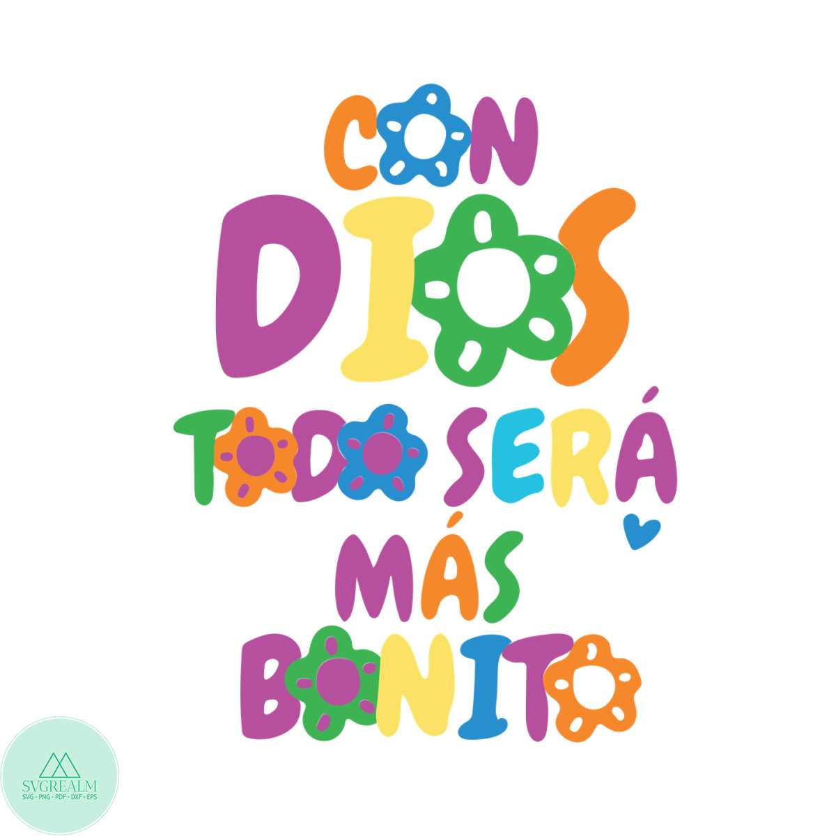 Frases Dios Svg | Inspire Uplift
