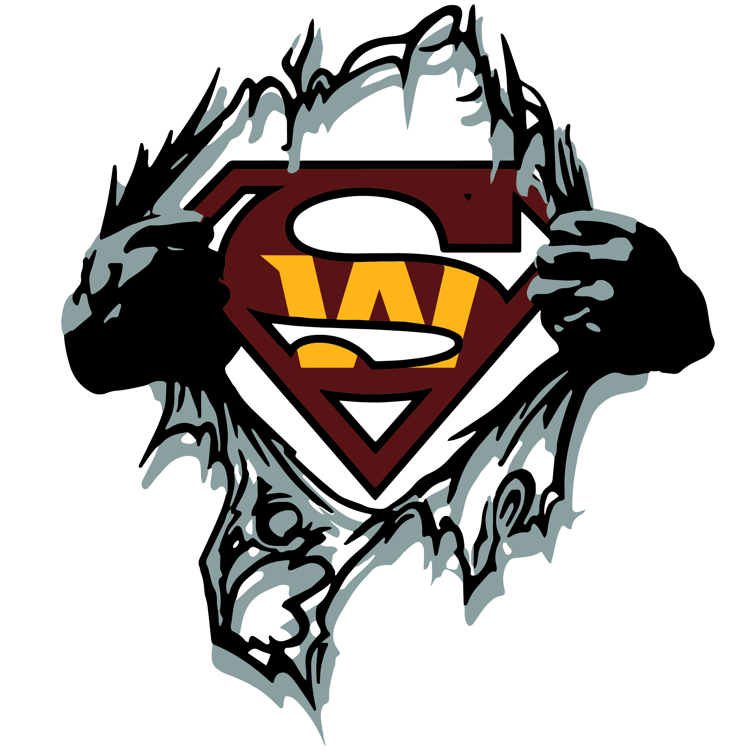 Washington Redskins Logo Svg, Washington Commanders Svg, Was | Inspire ...