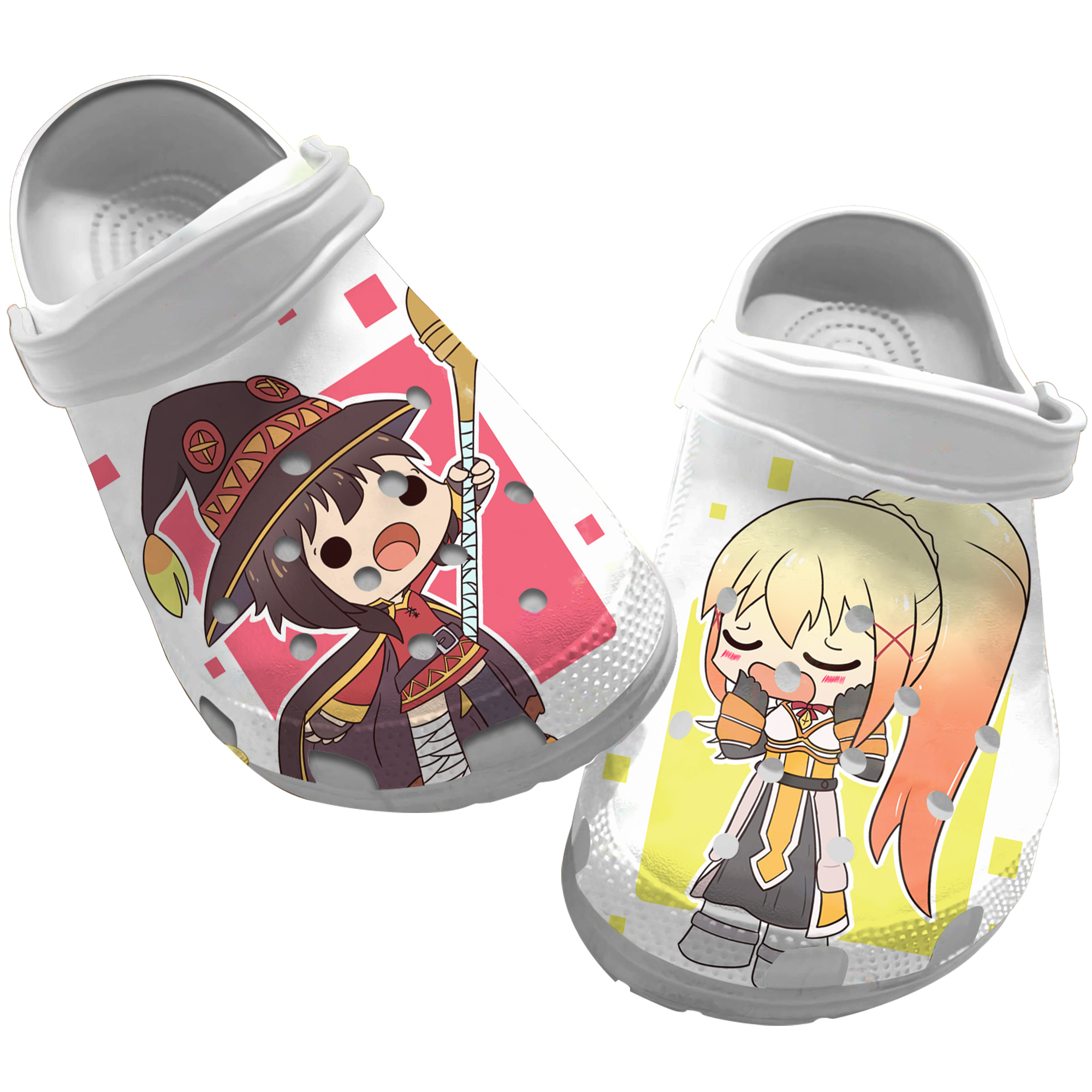 Anime Crocs, Konosuba Crocs, Anime Sandals, Konosuba, Konosu - Inspire ...