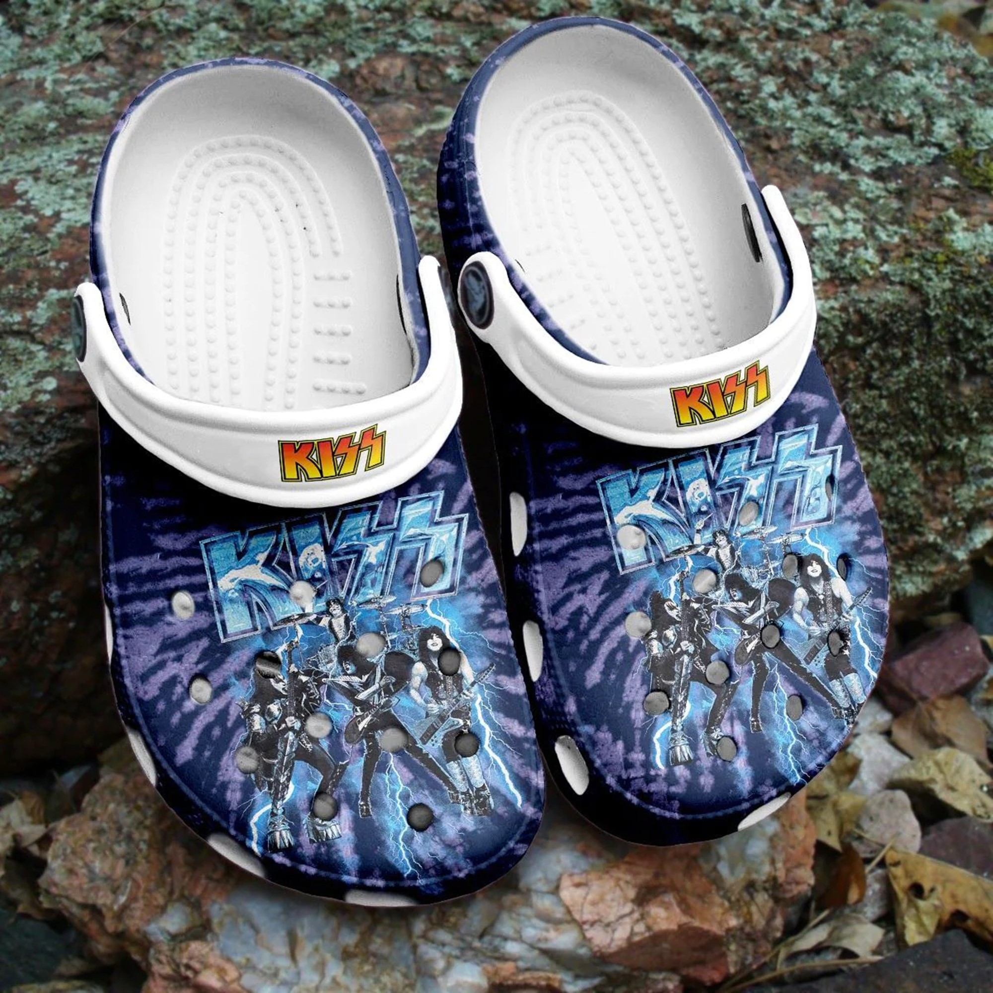 Kiss Band Crocs, Music Crocs, Kiss Band Clog Shoes Unisex, B | Inspire ...