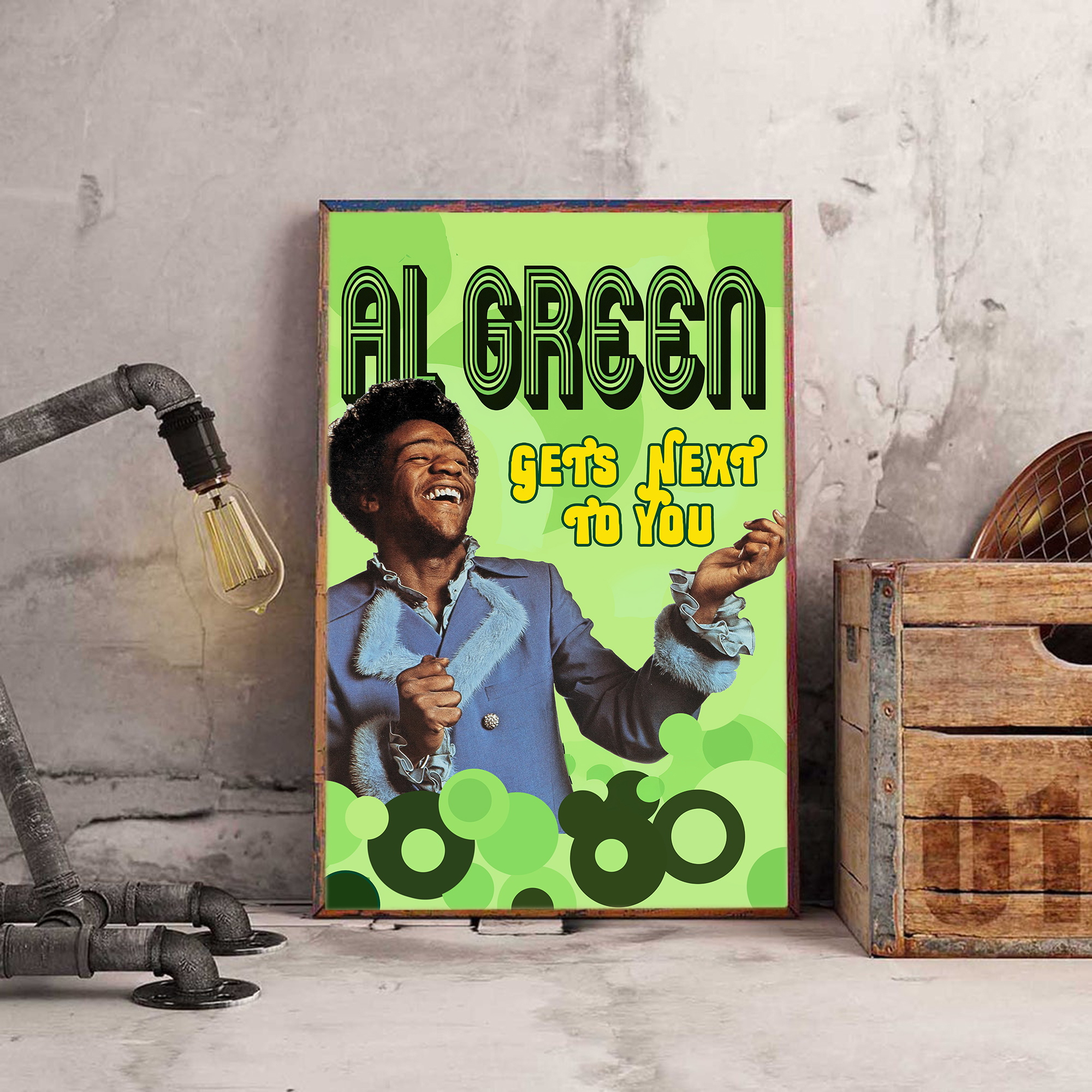 Van Morrison Poster, Al Green's Enigma Poster, R&B Poster, S | Inspire ...