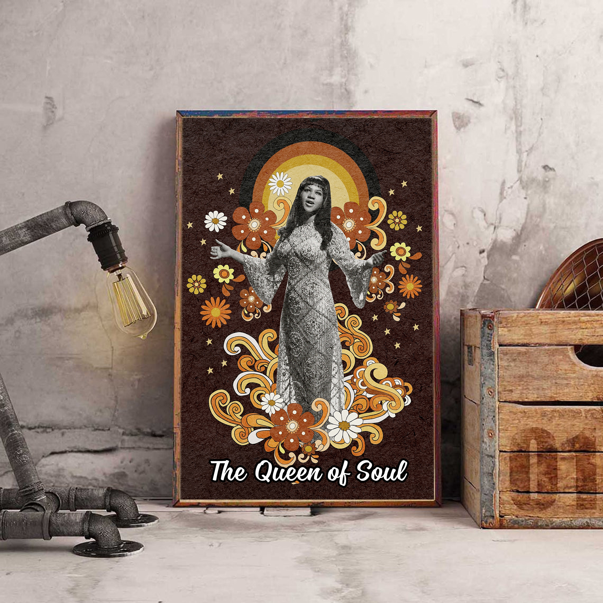 Aretha Franklin Poster, Rhythmic Legend's Beast Poster, Musi | Inspire ...