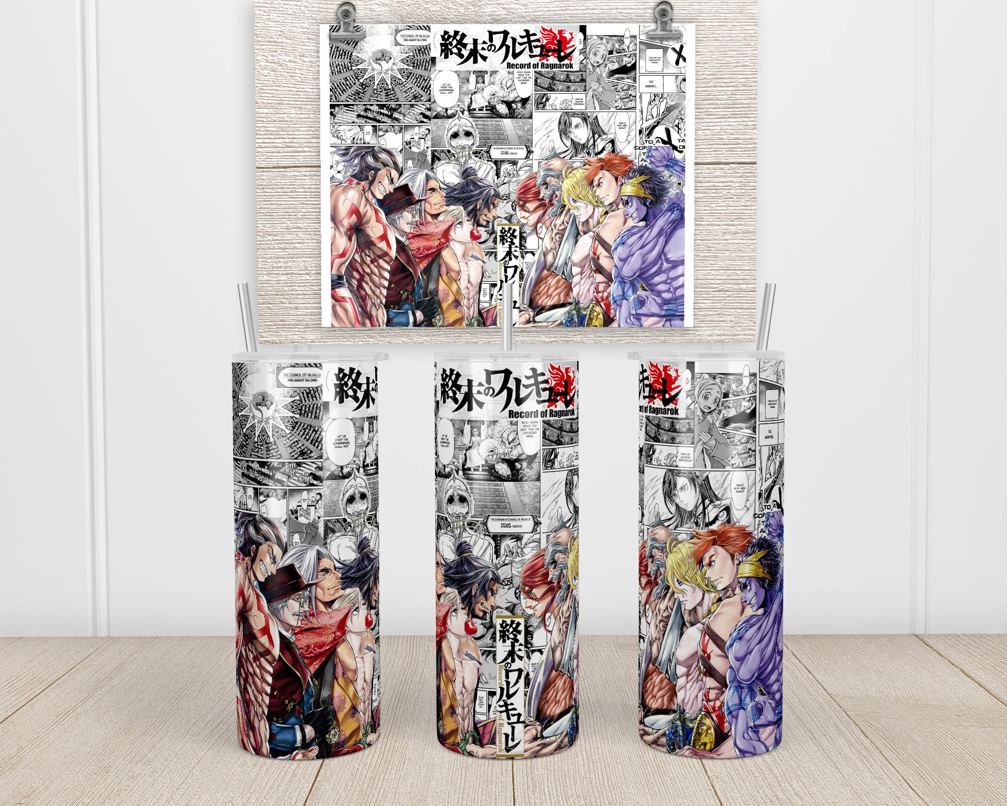 Animation'S Whimsical Realm Tumbler, Anime Skinny Tumbler, C | Inspire ...