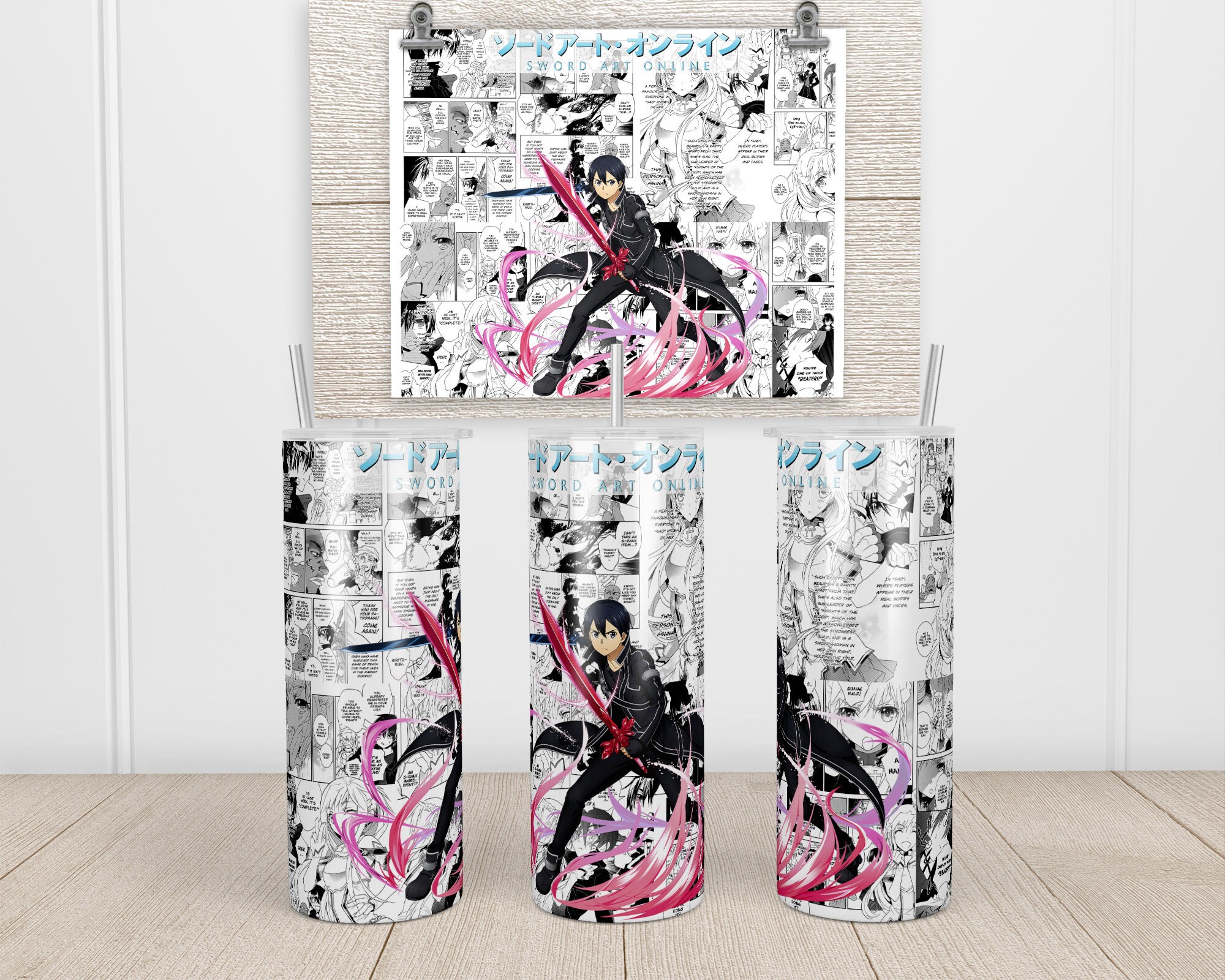 Anime Enigma Unveiled Tumbler, Anime Skinny Tumbler, Cartoon | Inspire ...