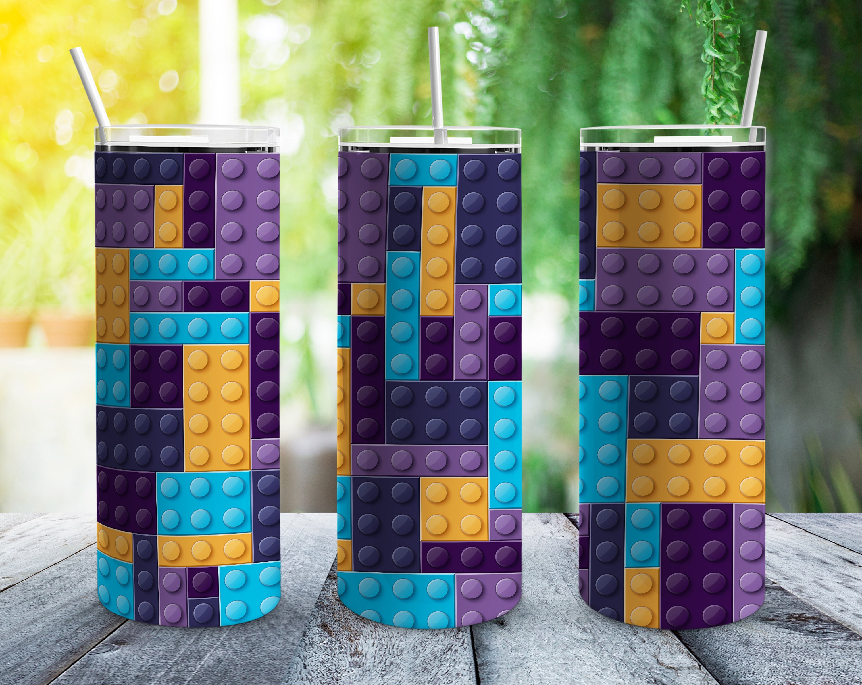 Building Blocksr Tumbler, Building Blocksr Skinny Tumbler | Inspire Uplift