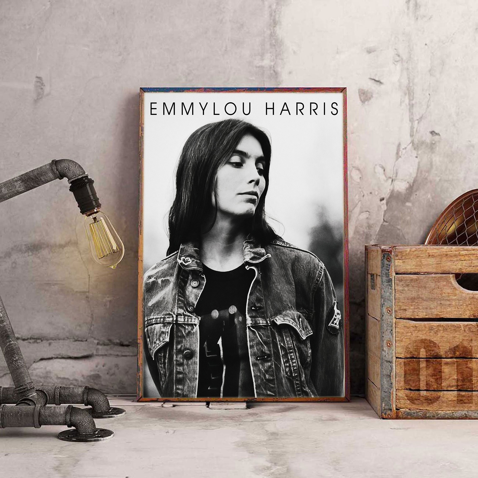 Emmylou Harris Poster, Iconic Serenade Poster, Music Poster, - Inspire ...