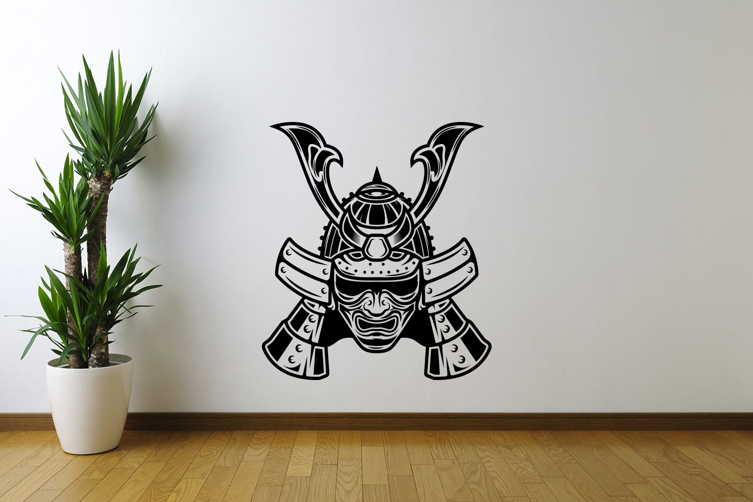 Samurai Sticker Samurai Mask Samurai Warrior Japanese Martia | Inspire ...