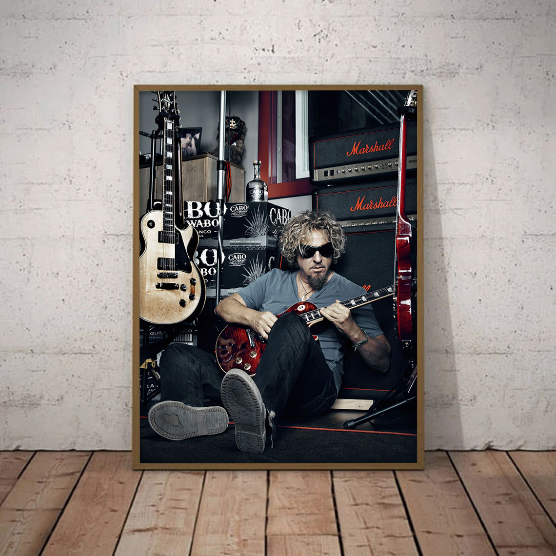 Sammy Hagar Poster, Sonic Sammy Poster, Music Poster, Rock M - Inspire ...