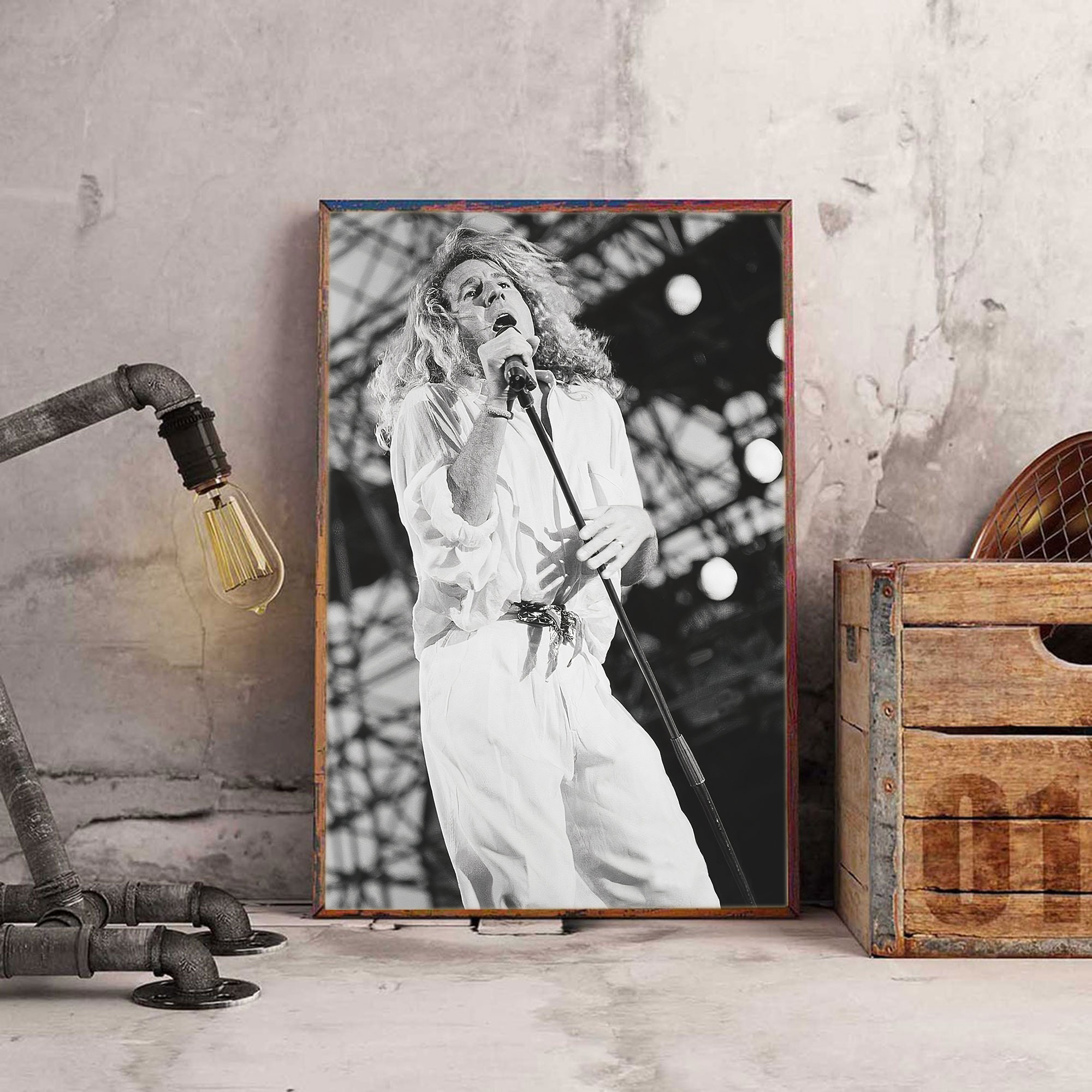 Sammy Hagar Poster, Legendary Voice Poster, Music Poster, Ro - Inspire ...