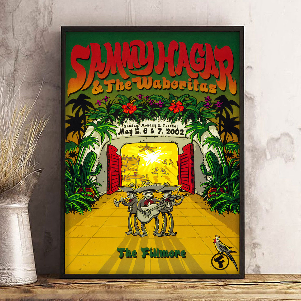Sammy Hagar Poster, Hagar's Legacy Poster, Music Poster, Roc - Inspire ...