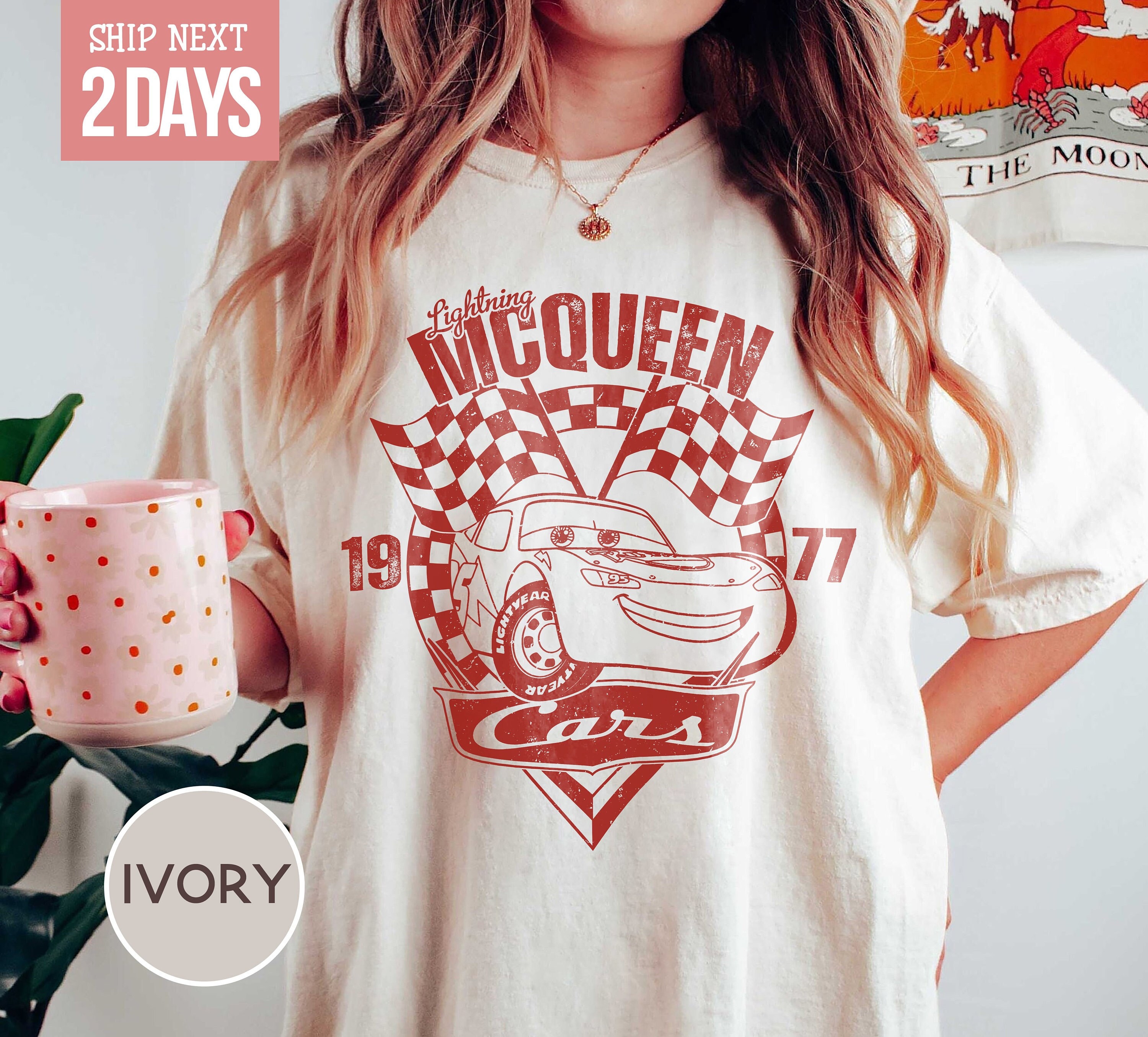 Disney Cars Shirt, Light McQueen Shirt, Car Pixar Shirt, McQ | Inspire ...