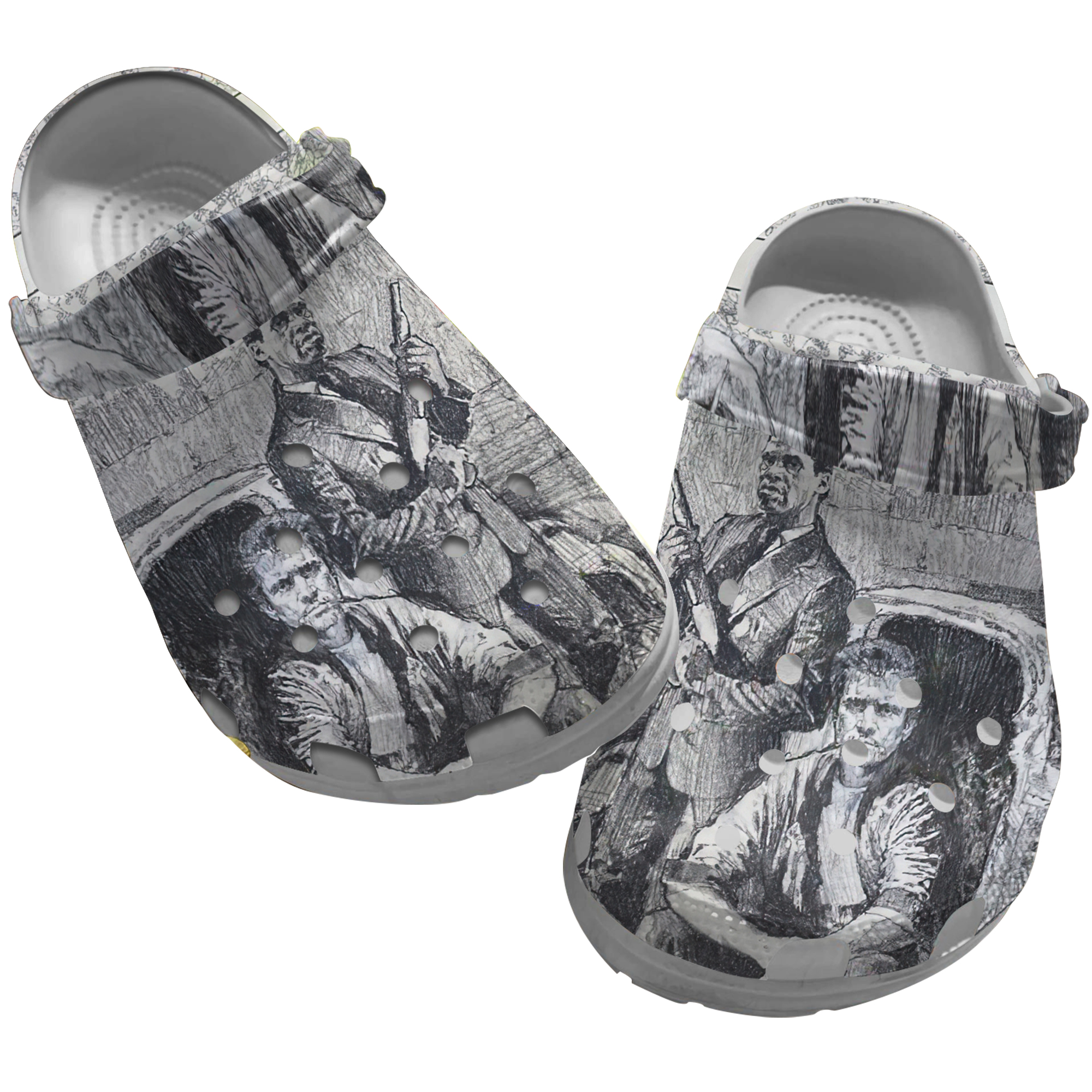 Movie Sandals, Lethal Weapon Crocs, Lethal Weapon Clog Shoes | Inspire ...