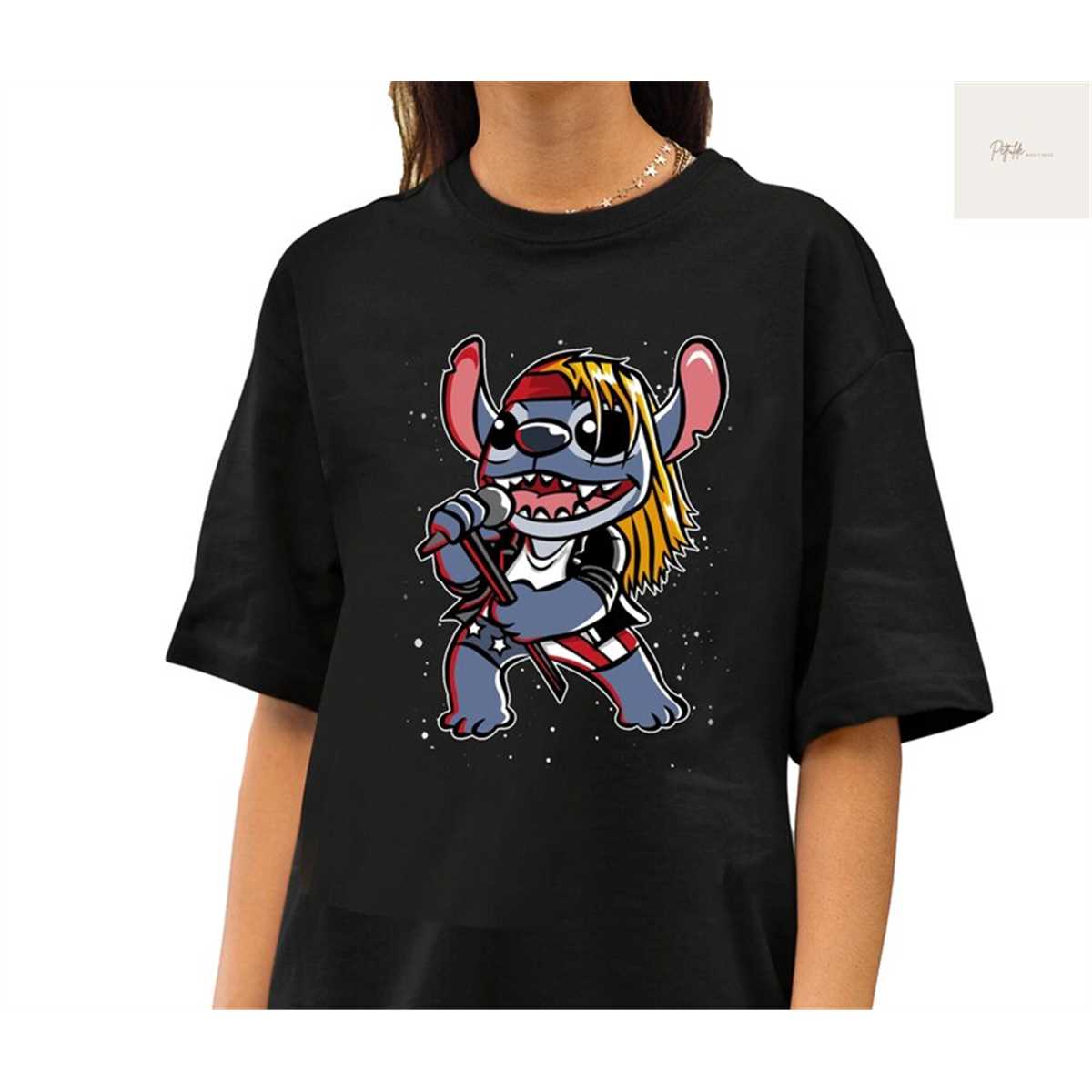 Stitch Rock Shirt, Lilo and Stitch, Stitch Shirt, Disney Sti - Inspire ...