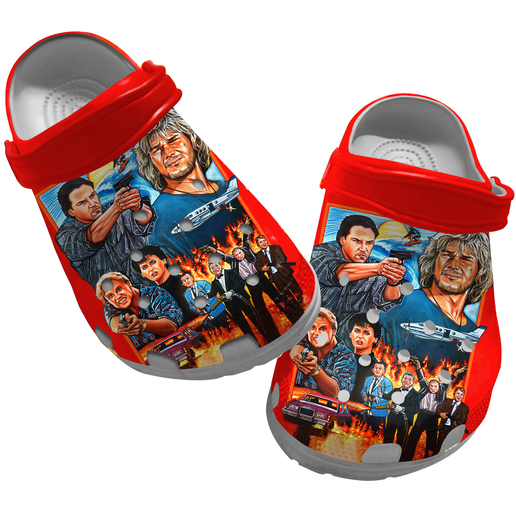 Movie Crocs, Point Break Crocs, Movie Sandals, Point Break, | Inspire ...