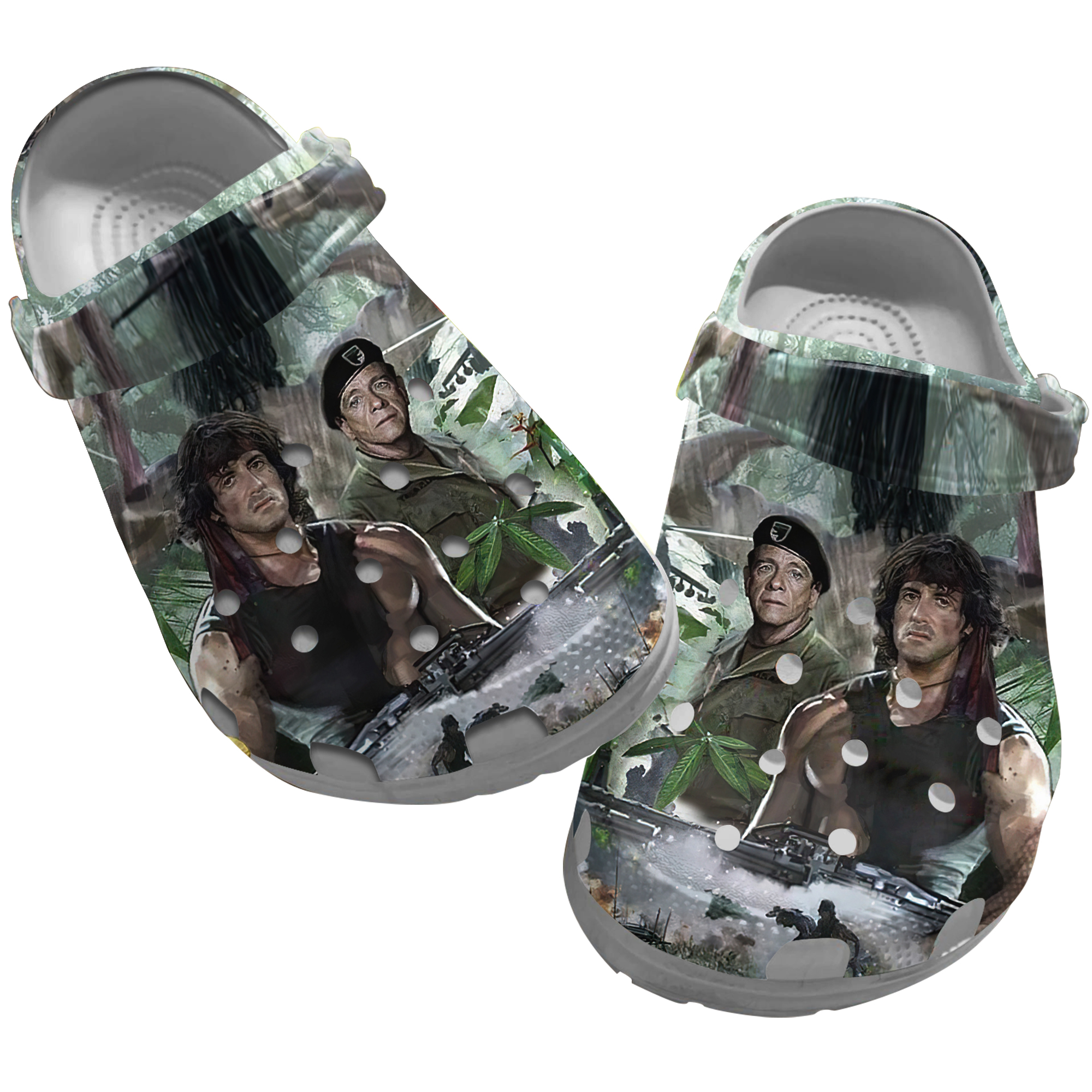 Rambo Crocs, Rambo Clog Shoes Unisex, Movie Crocs, Rambo, Mo - Inspire ...