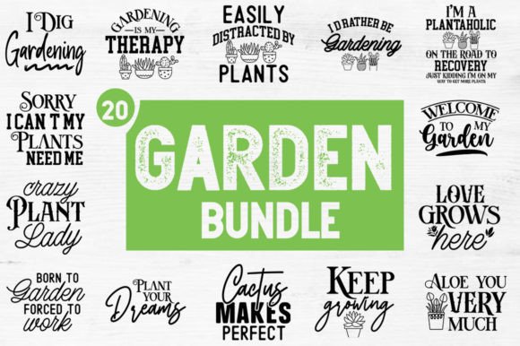 Gardening Bundle SVG, Gardening Cut File Gardening Bundle SV | Inspire ...