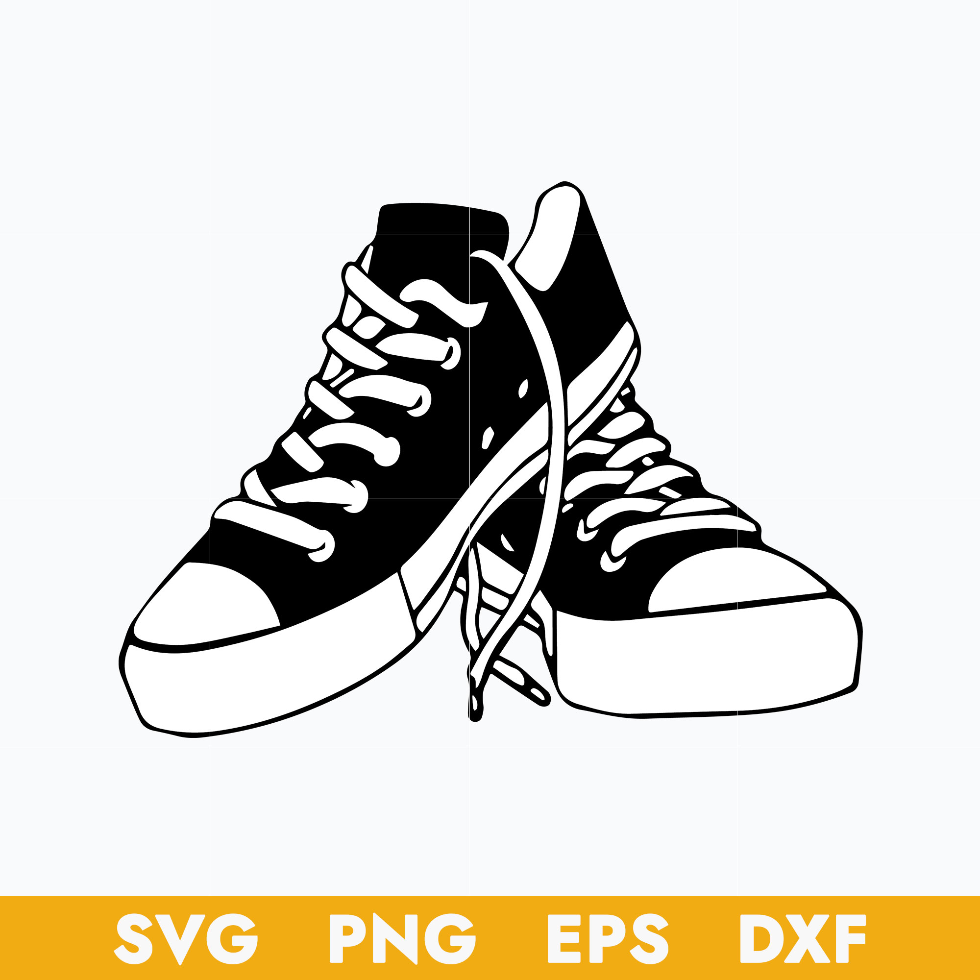Chucks and Pearls Shoe Svg, Halloween Svg, Png Dxf Eps Digit | Inspire ...