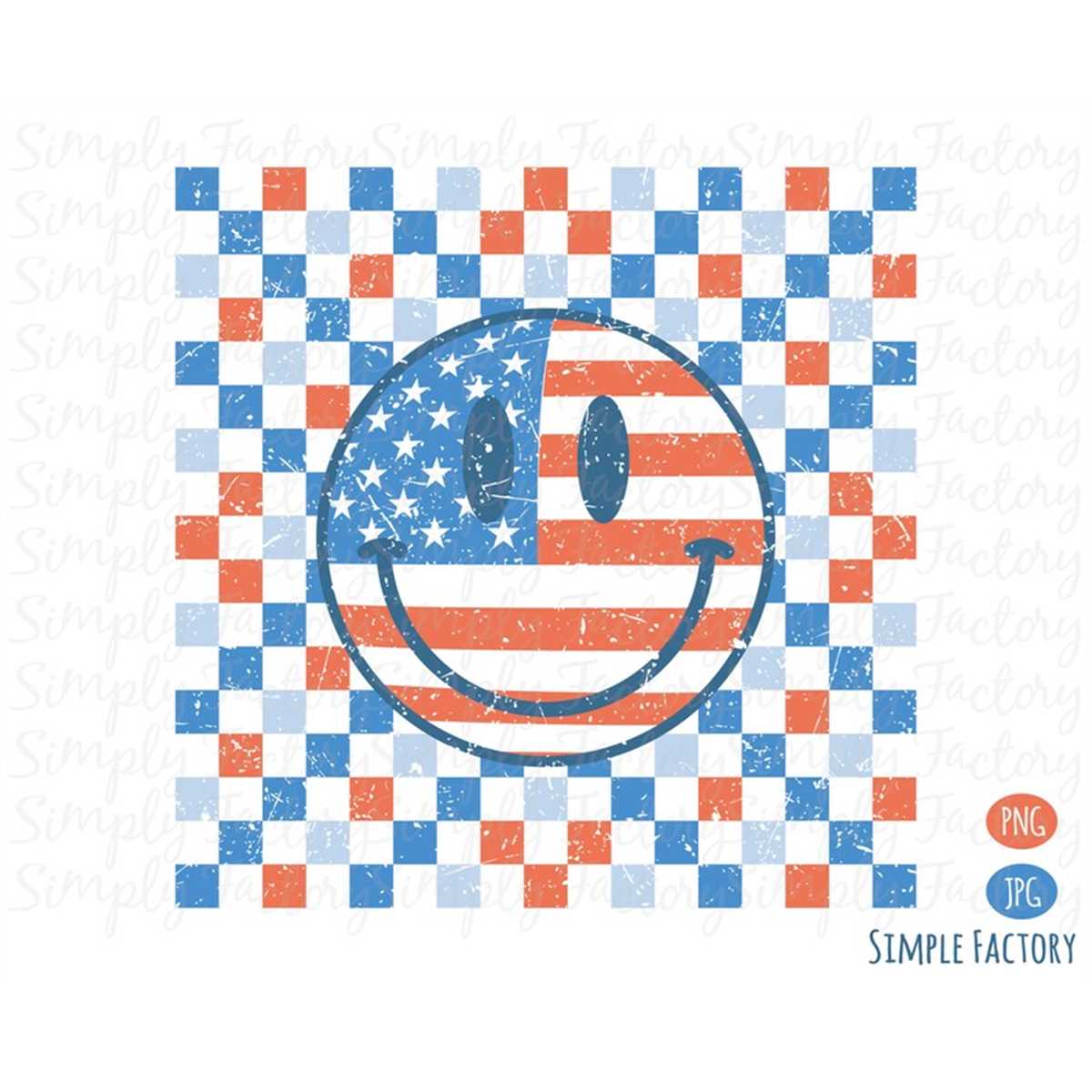 American Party Checkered Flag Smile Face Png, American Smile | Inspire ...
