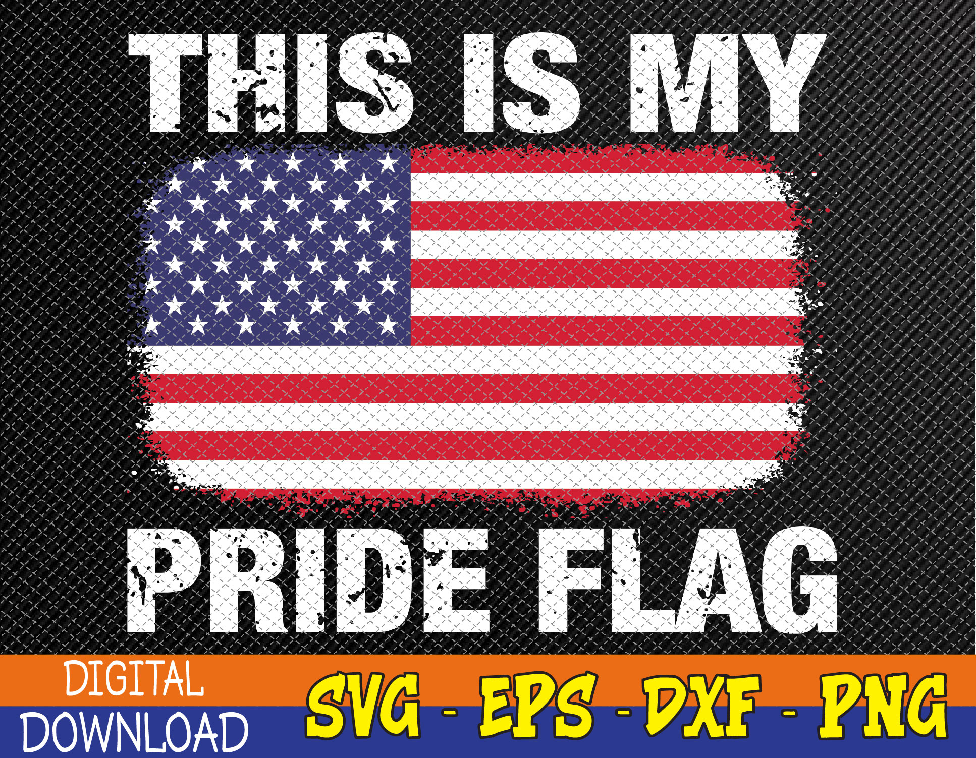 This Is My Pride Flag Svg, Eps, Png, Dxf, Digital Download | Inspire Uplift