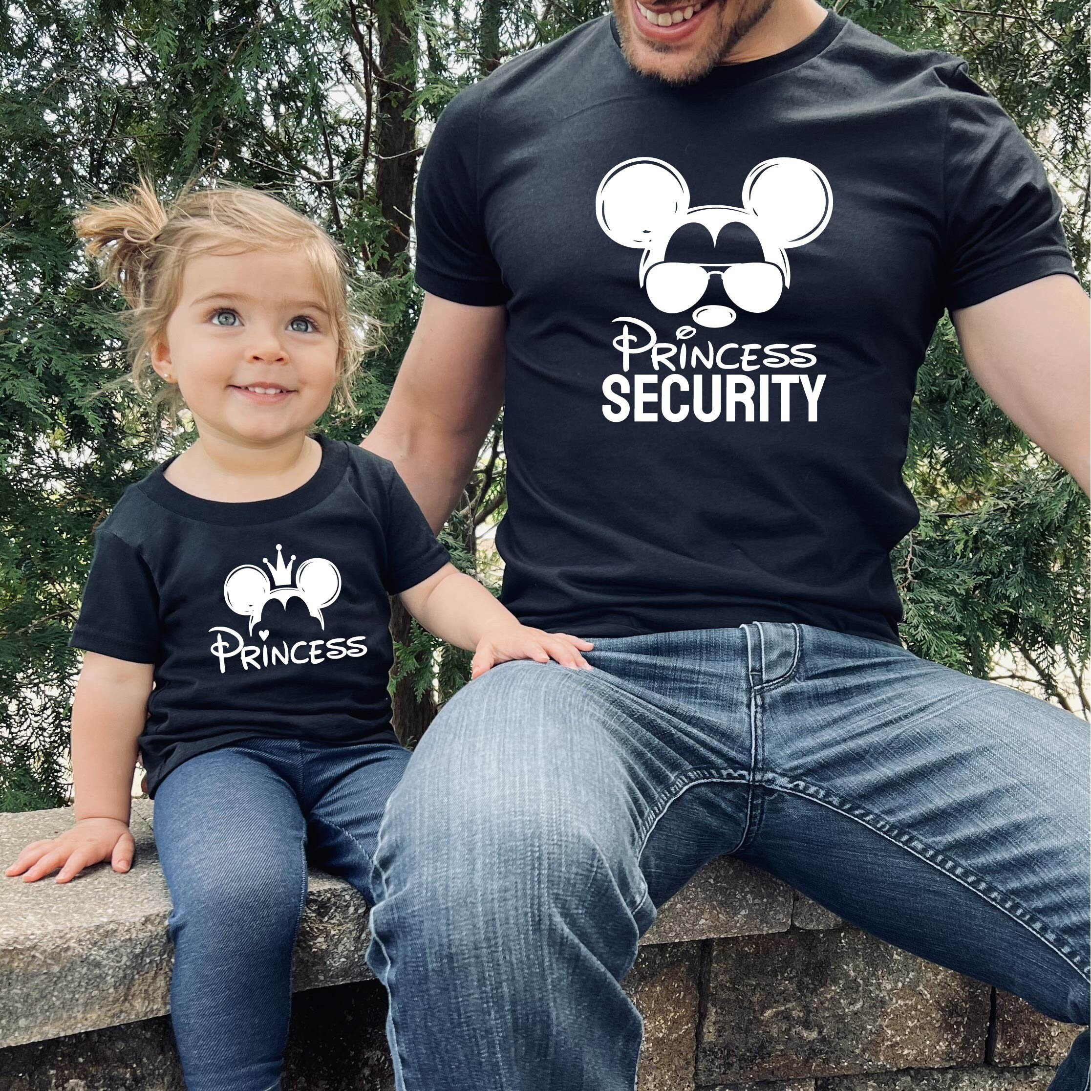 Disney Father's Day Shirt,Dad Princess Security Shirt,Happy | Inspire ...