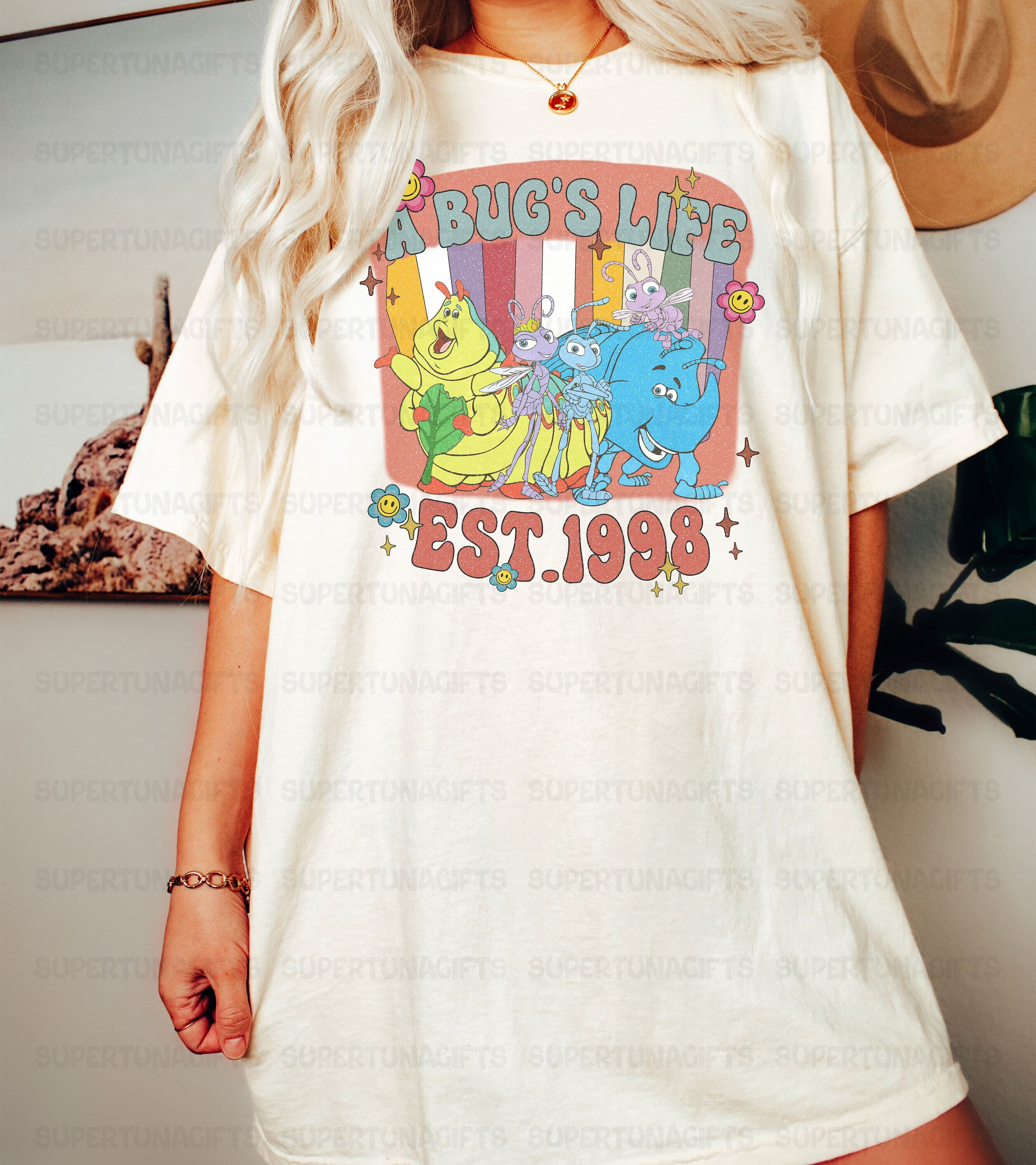 Disney Pixar A Bug's Life EST 1998 Vintage Retro Style T-Shi | Inspire ...