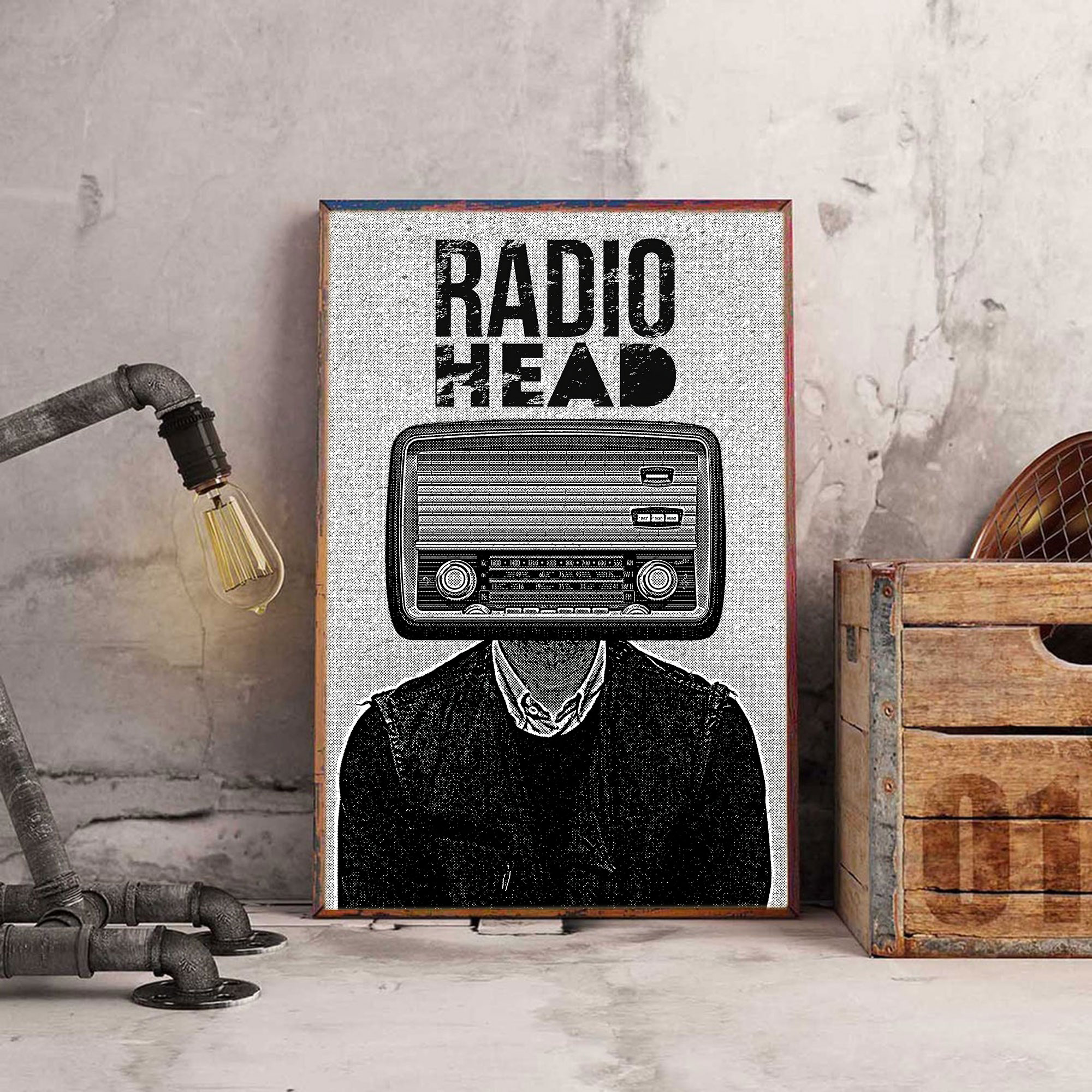Radiohead Poster, Radiohead Band Poster, Band Poster, Music | Inspire ...