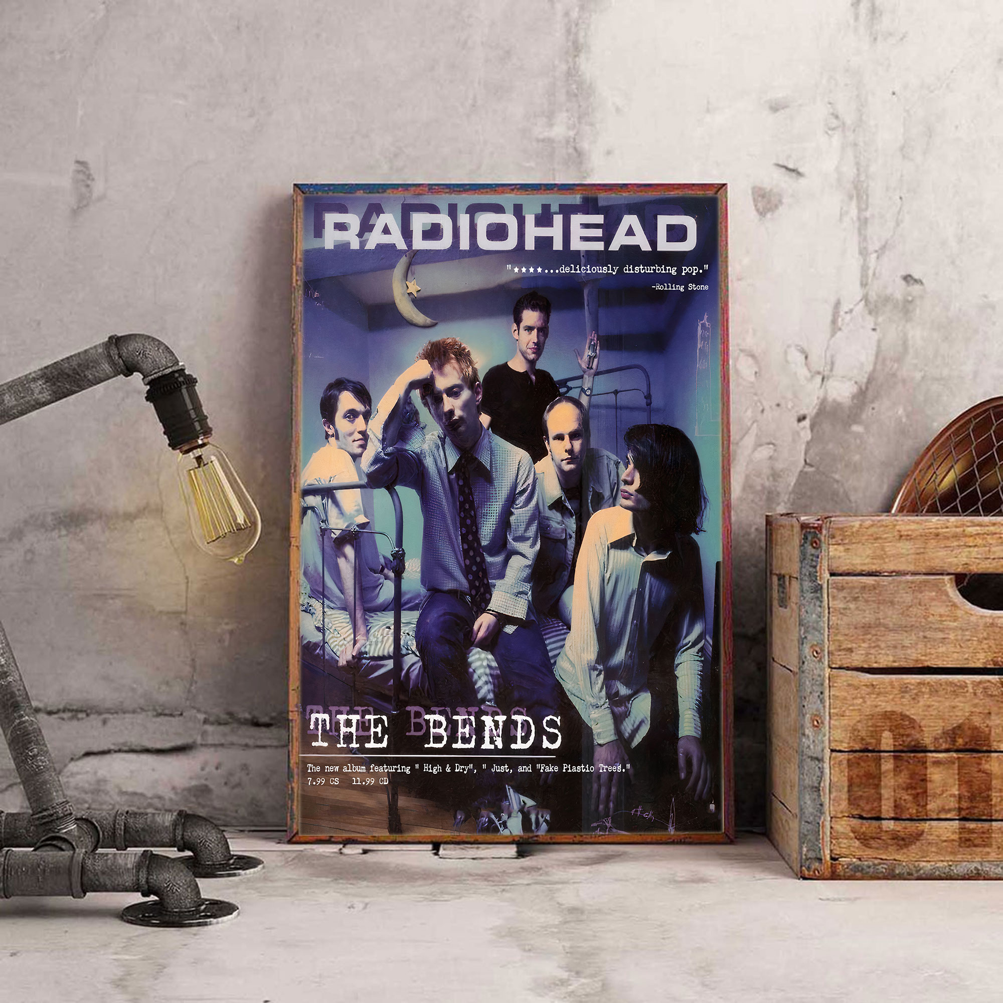 Radiohead Poster, Radiohead Band Poster, Band Poster, Music | Inspire ...