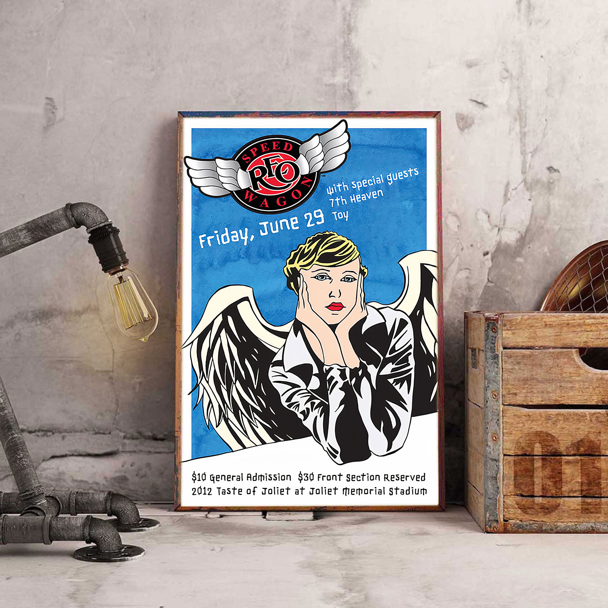 Reo Speedwagon Poster, Melodic Powerhouse Poster, Band Poste | Inspire ...