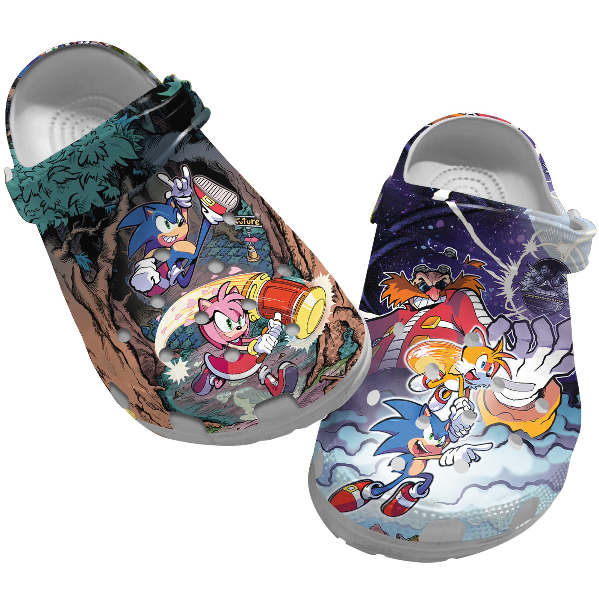 Movie Sandals, Sonic the Hedgehog Crocs, Sonic the Hedgehog | Inspire ...