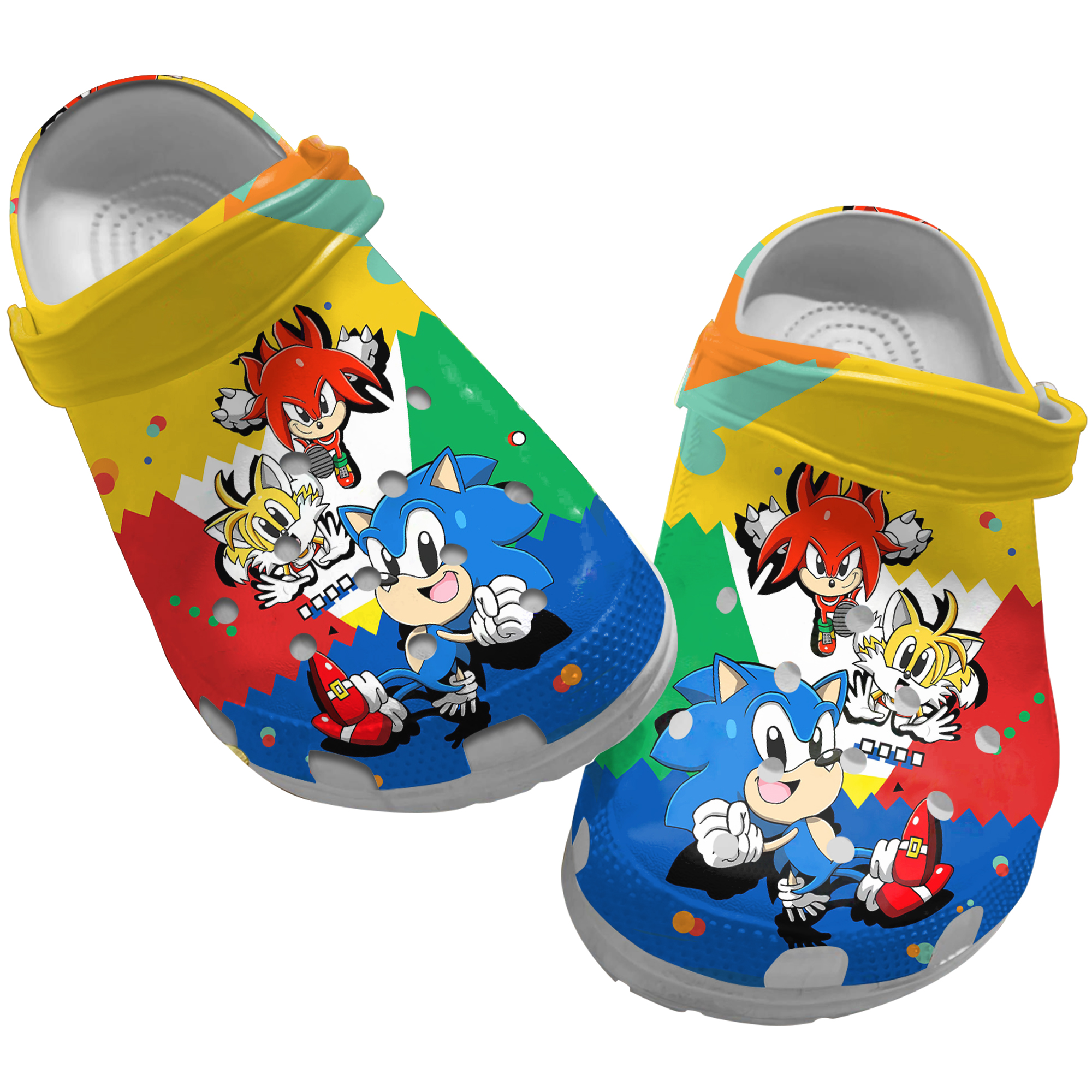 Movie Crocs, Sonic the Hedgehog Crocs, Sonic the Hedgehog Cl - Inspire ...
