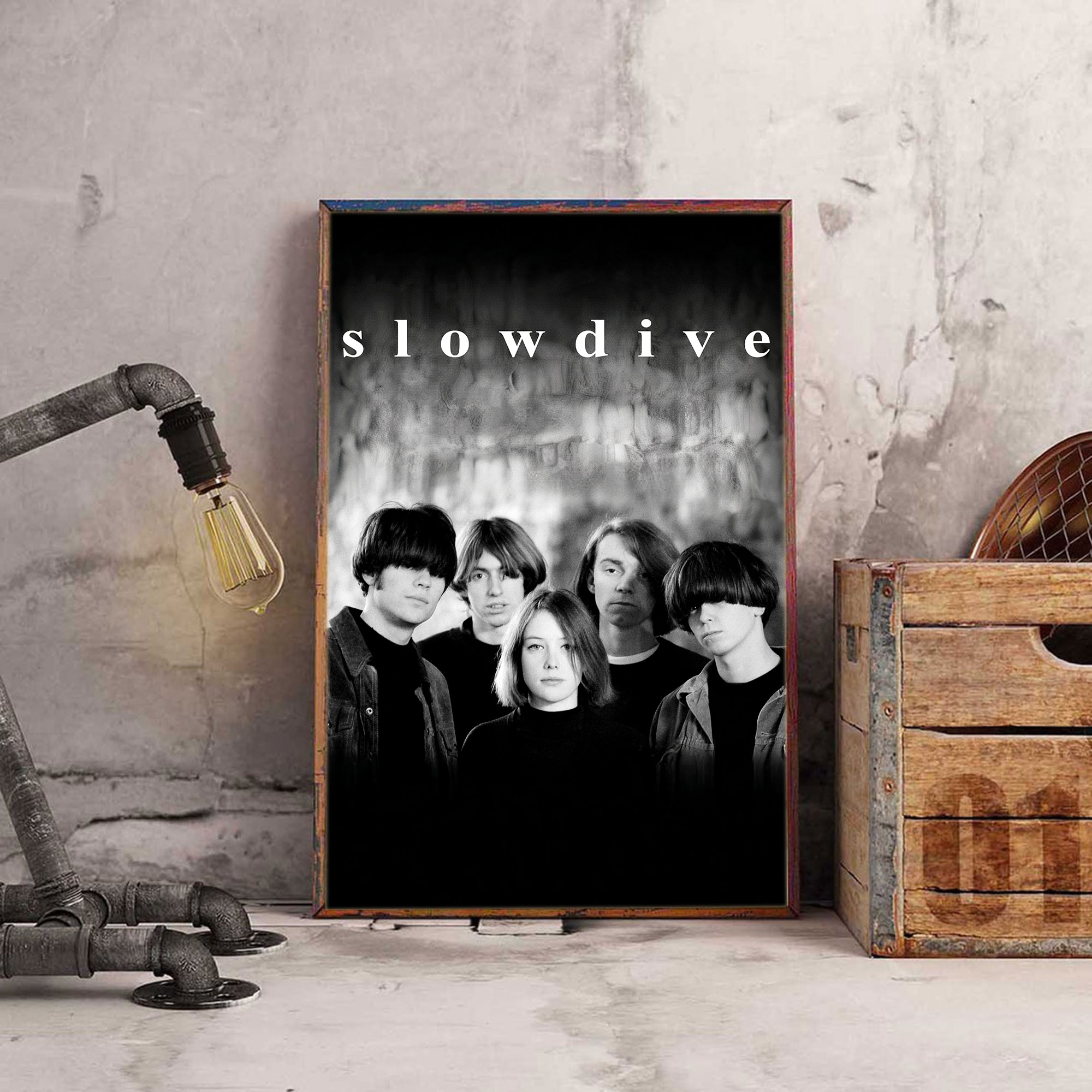 Slowdive Poster, Slowdive Band Poster, Band Poster, Music Po - Inspire ...