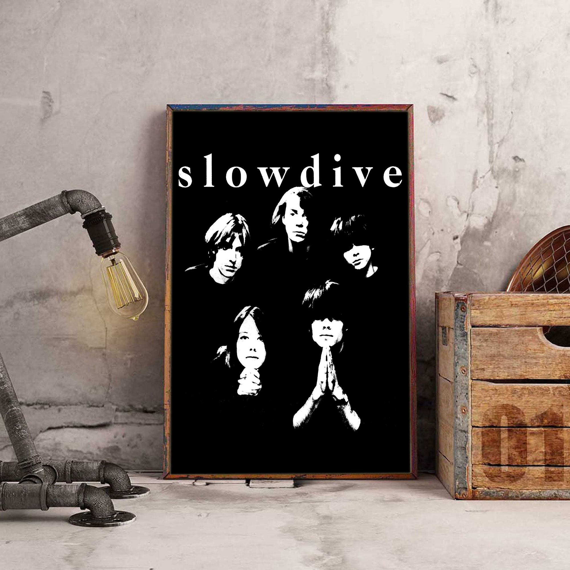 Slowdive Poster, Slowdive Band Poster, Band Poster, Music Po - Inspire ...