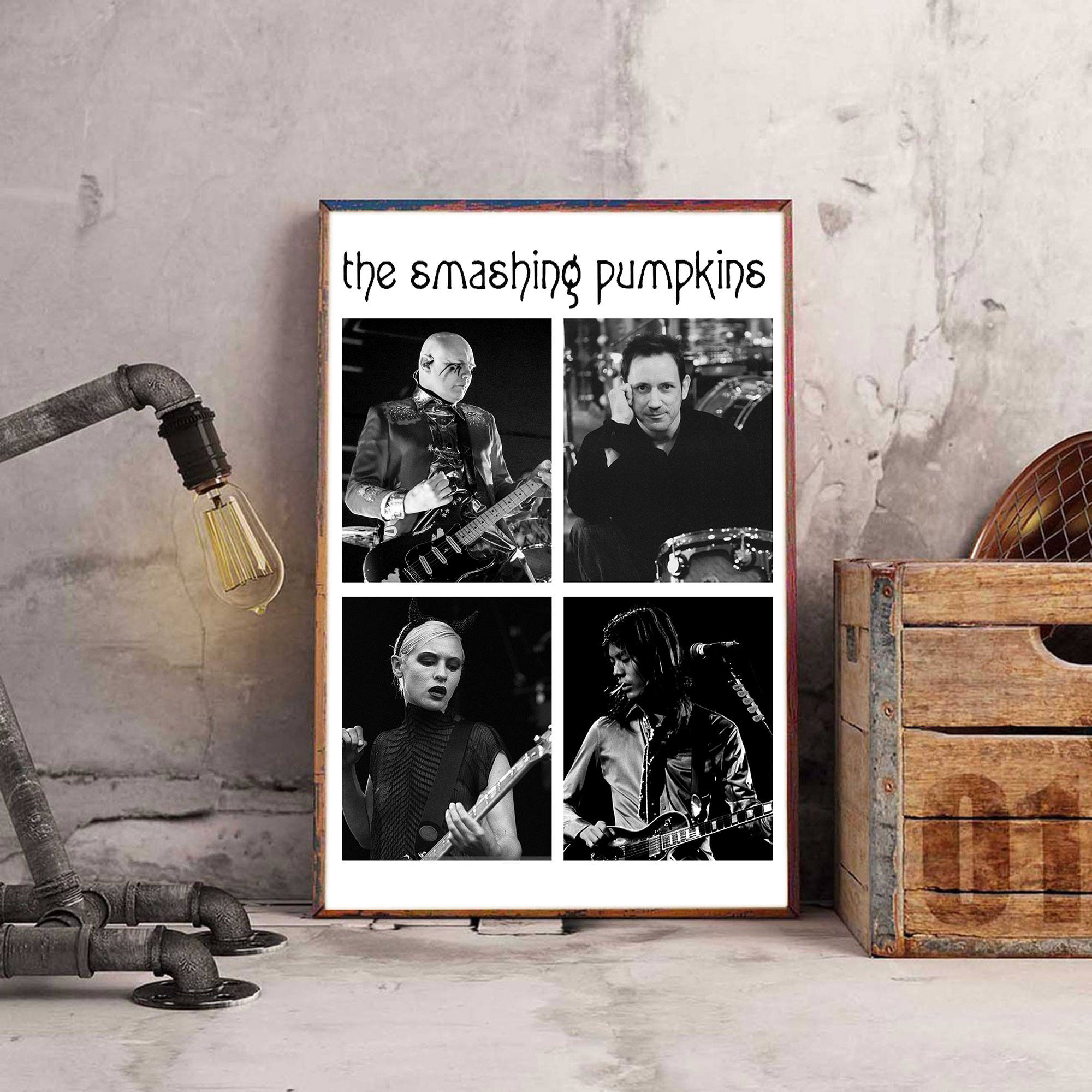 Smashing Pumpkins Poster, Smashing Pumpkins Band Poster, Ban | Inspire ...