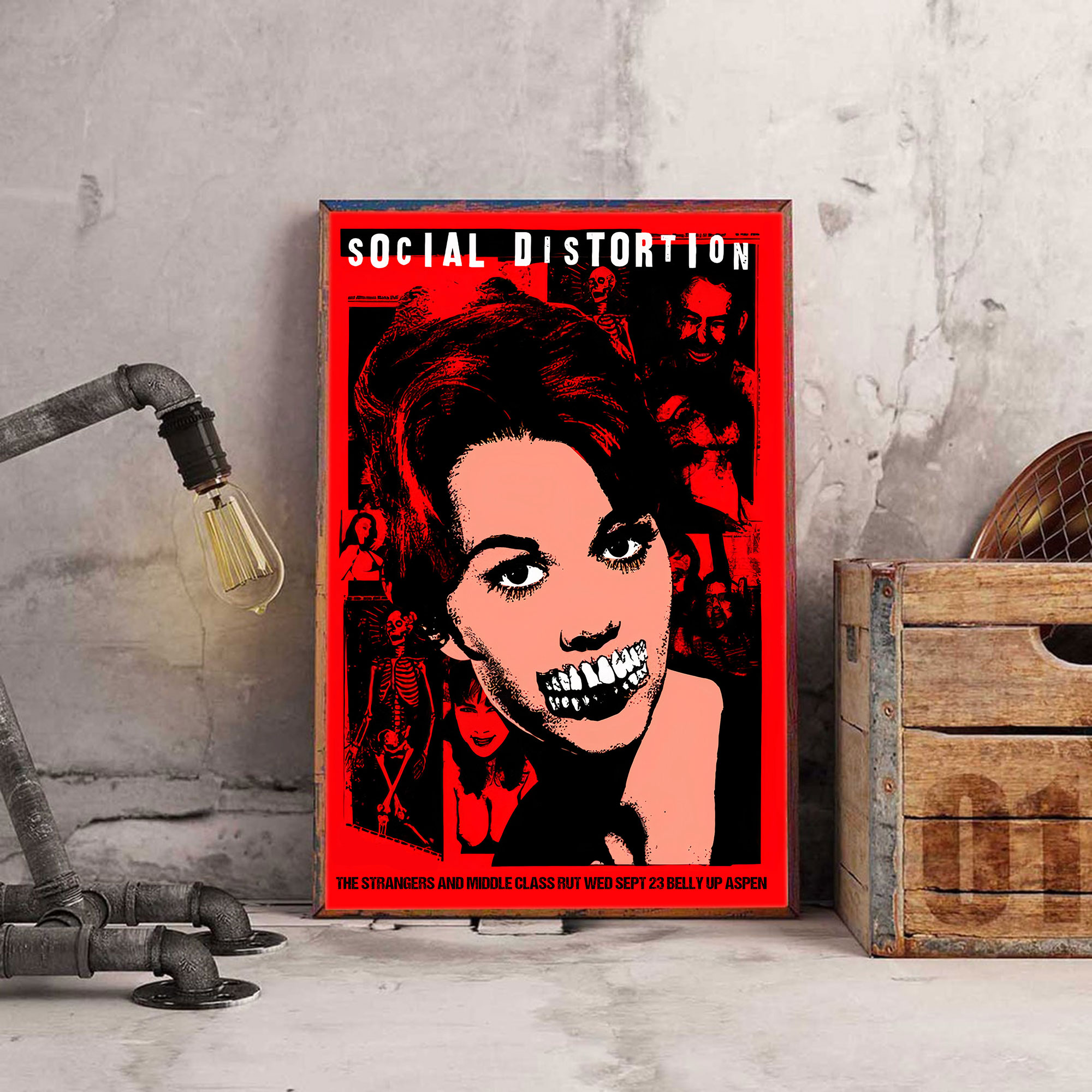 Social Distortion Poster, Social Distortion Band Poster, Ban | Inspire ...