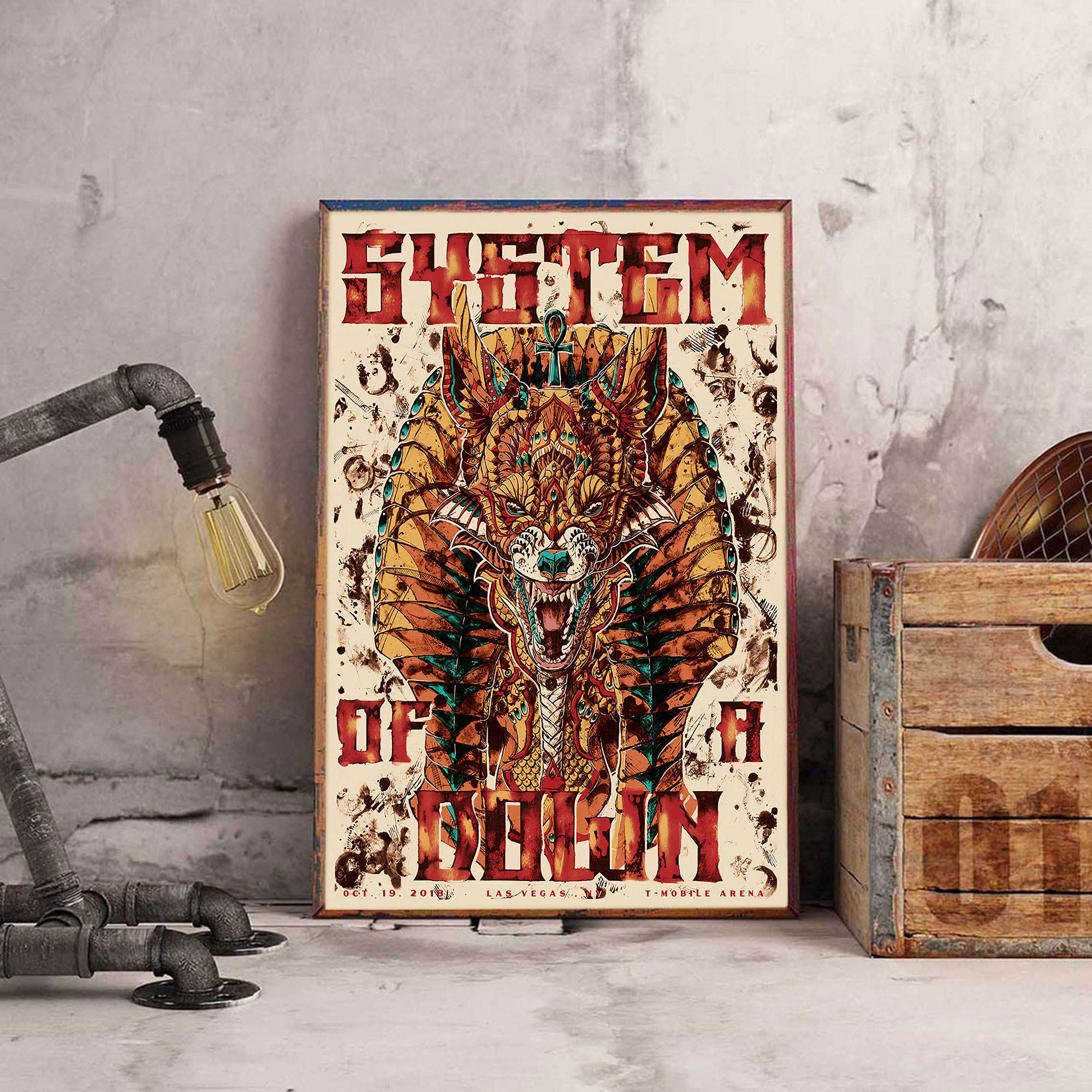 System Of A Down Poster, Harmonic Dissent Poster, Band Poste - Inspire ...