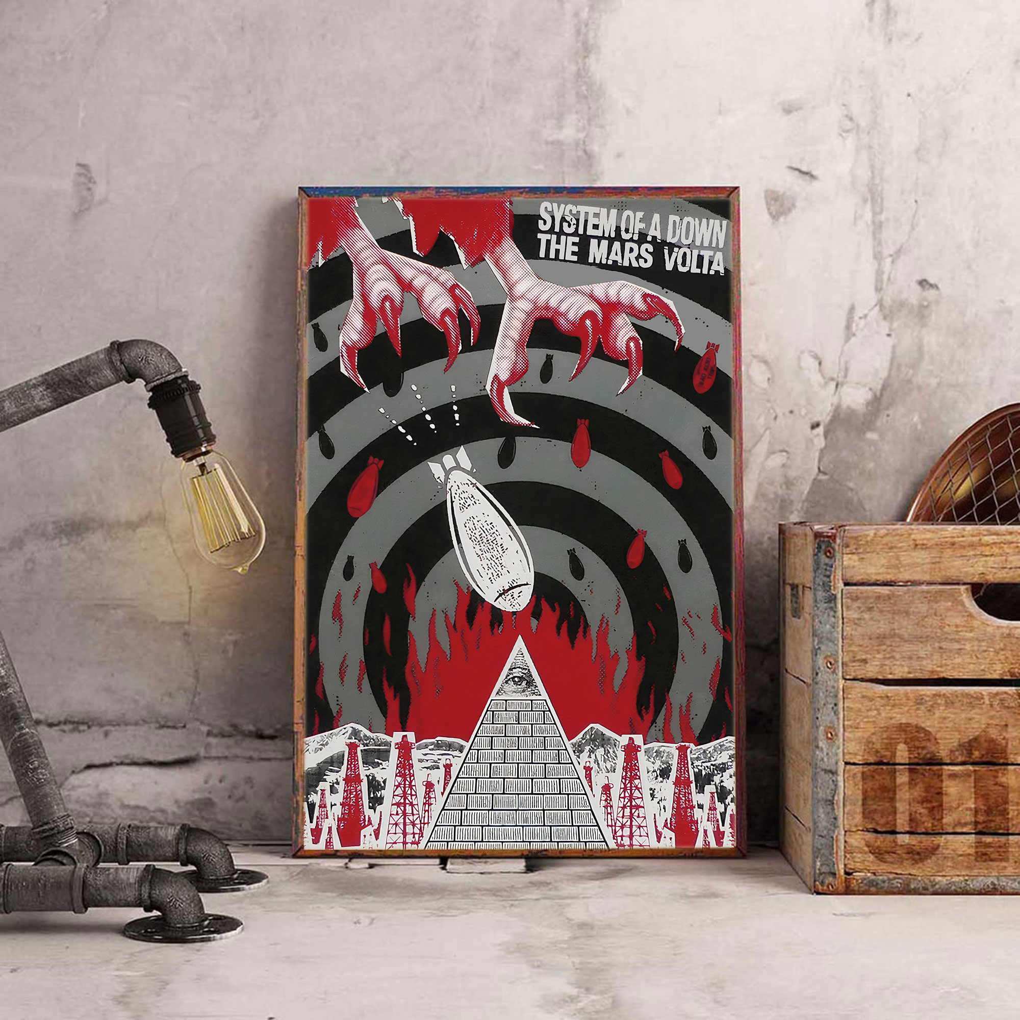 System Of A Down Poster, Raging Melodies Poster, Band Poster - Inspire ...