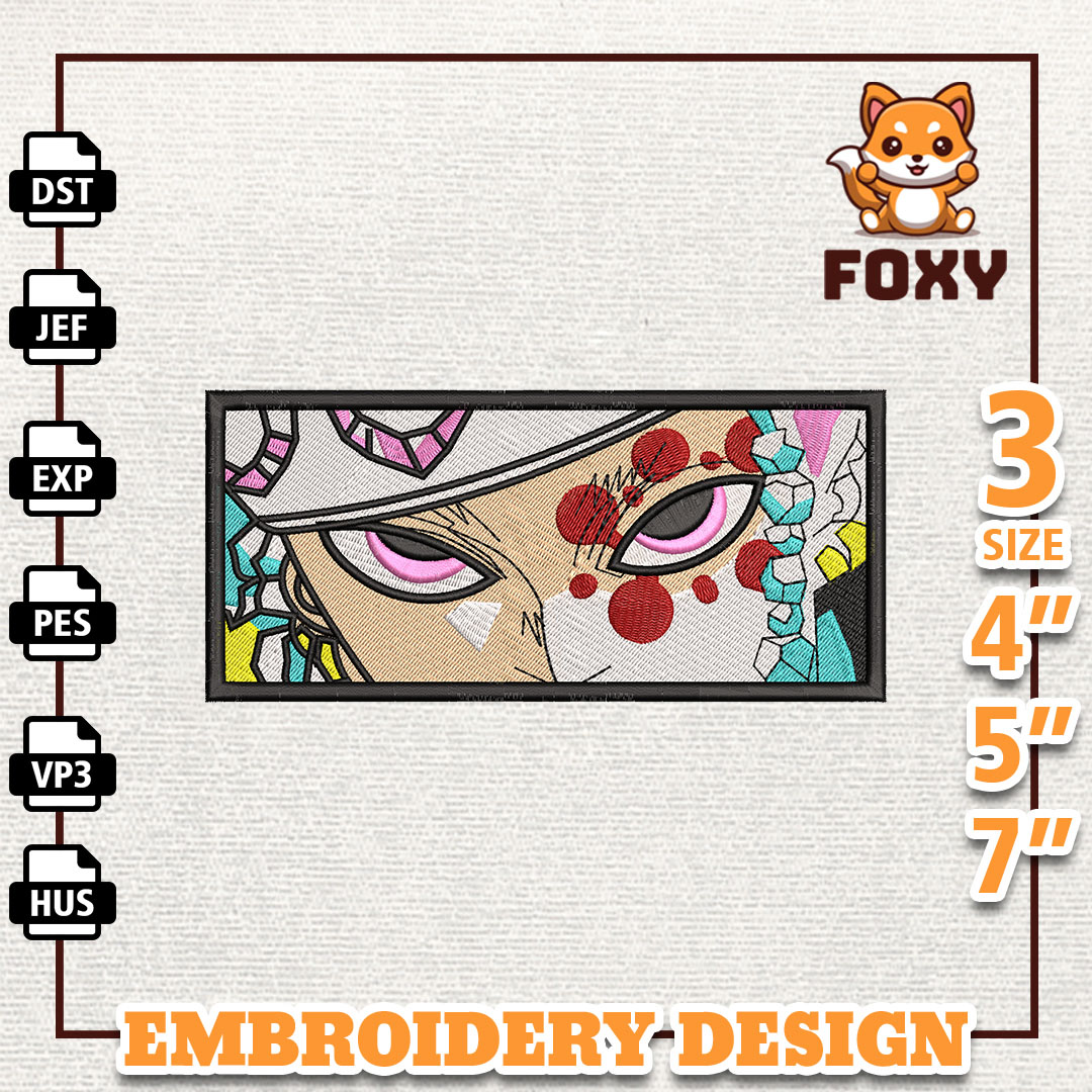 Uzui Anime Design, Anime Embroidery Design, Anime Machine Em - Inspire ...